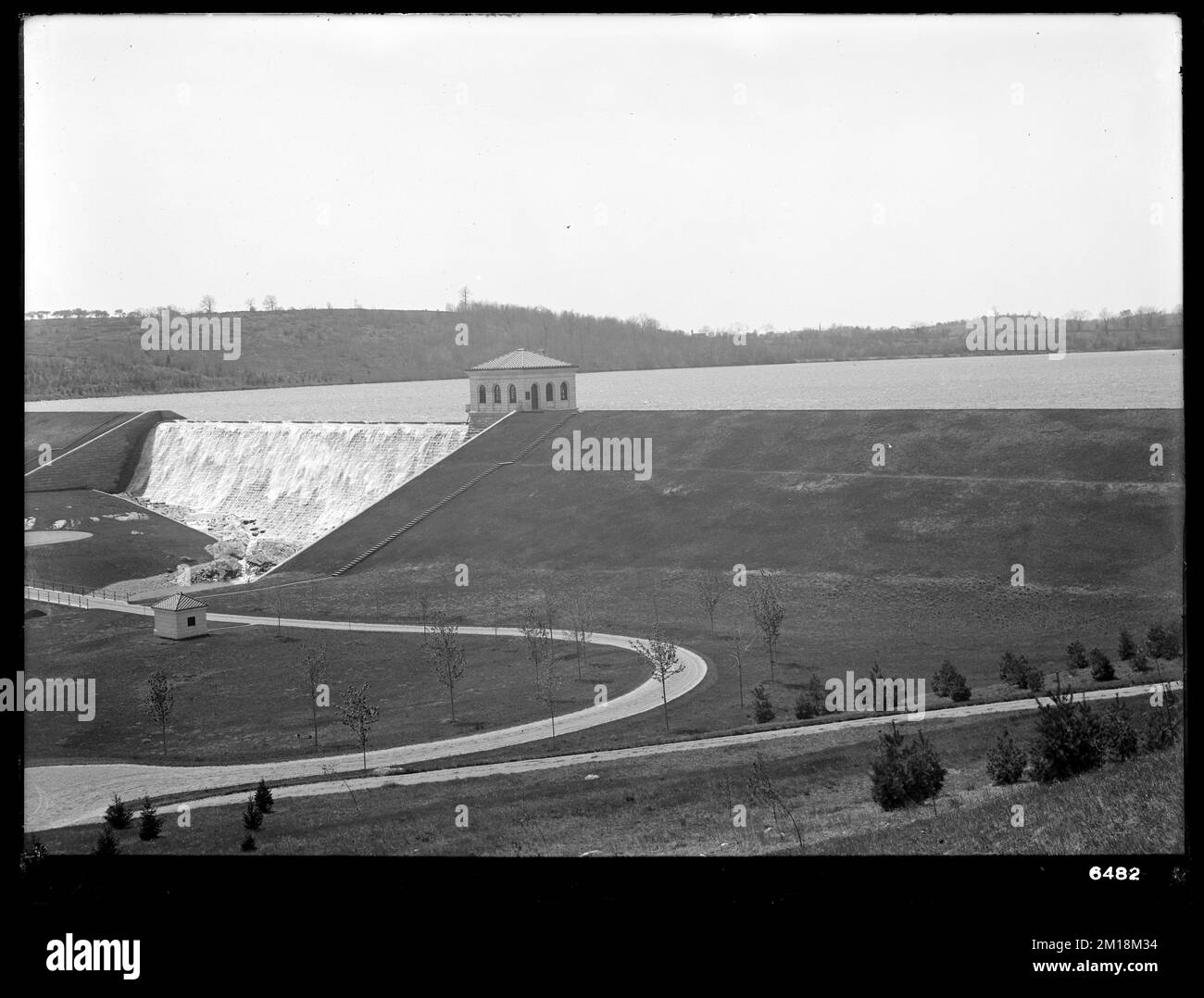 Sudbury Department, Sudbury Dam and Gatehouse, with Meter Chamber and ...