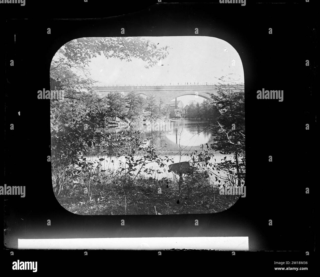 Sudbury Department, Sudbury Aqueduct, Echo Bridge, Needham; Newton ...