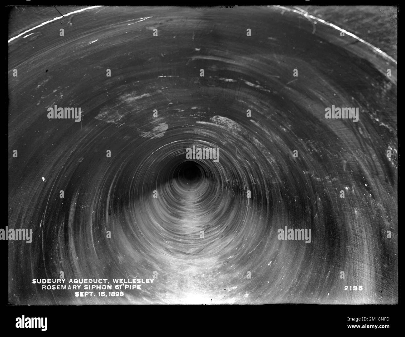 Sudbury Reservoir, Sudbury Aqueduct, Rosemary Siphon, 61-inch pipe ...