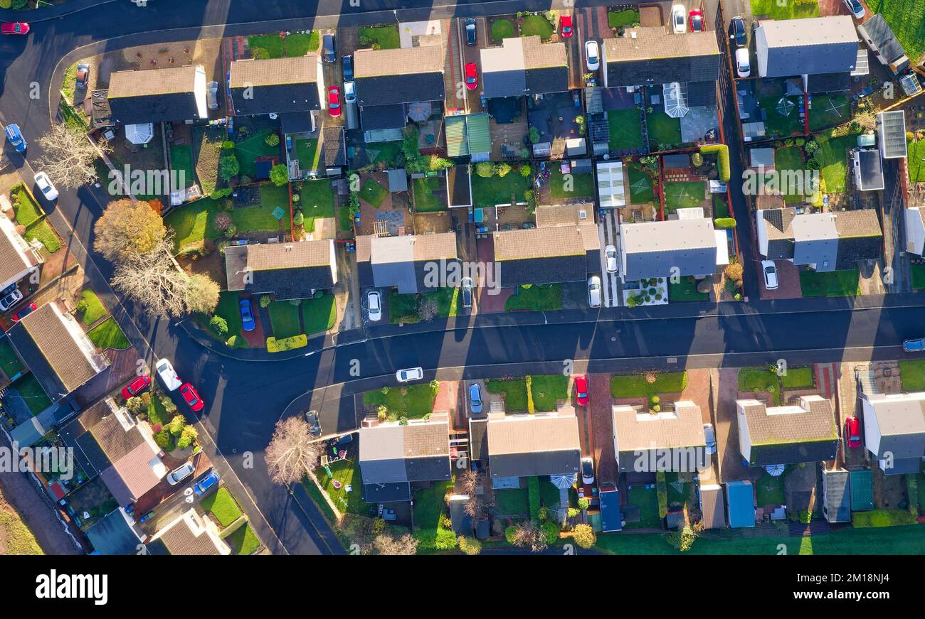 New housing development building houses for increased demand in rural ...