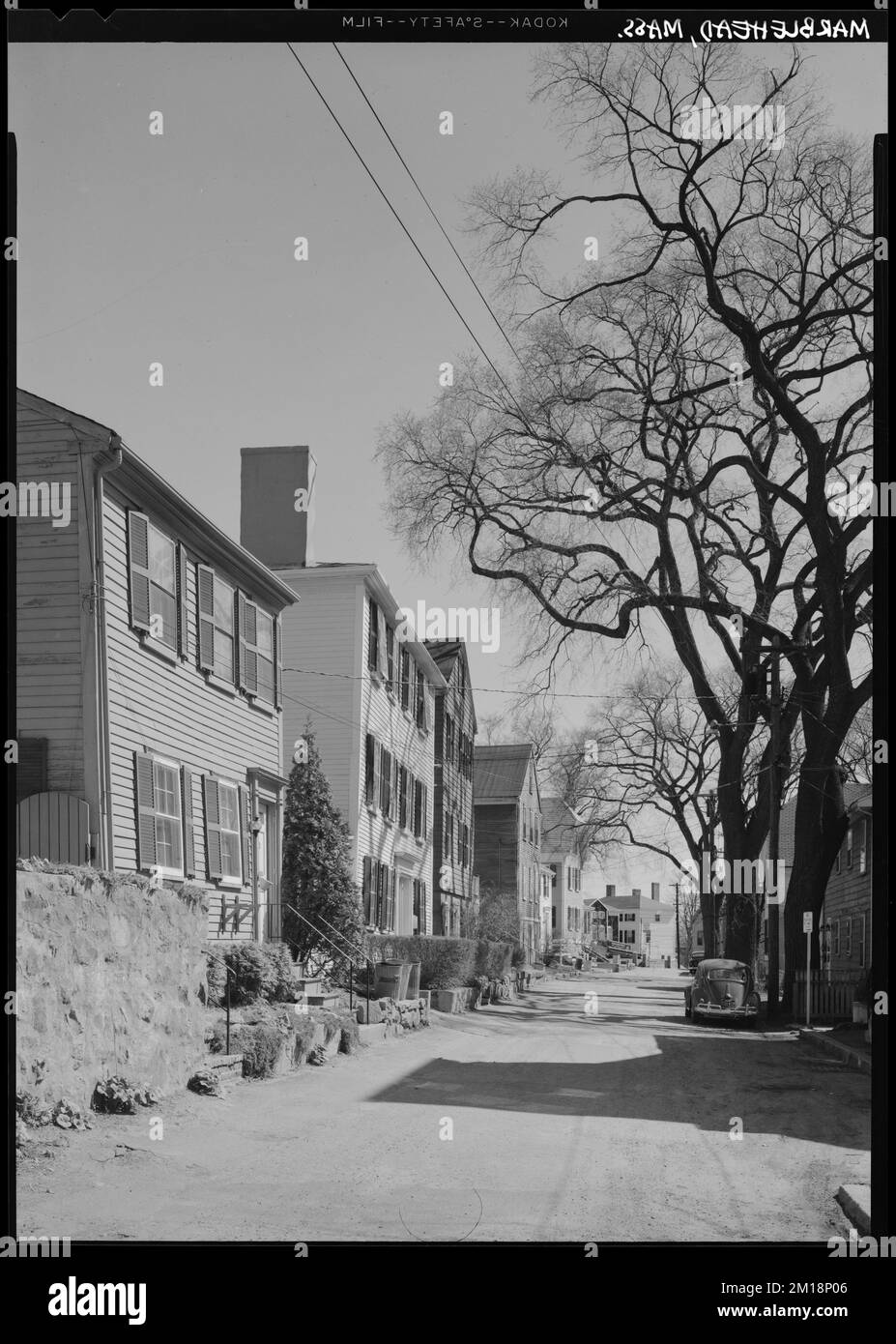 Summer Street , Architecture, Dwellings, Streets. Samuel Chamberlain ...