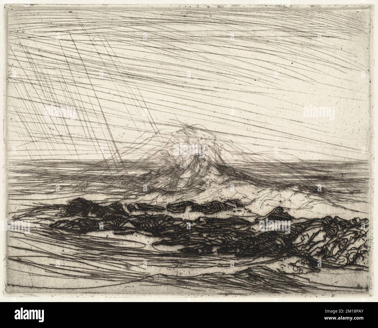 Sunken reef II , Seas, Reefs. Charles H. Woodbury (1864-1940). Prints ...