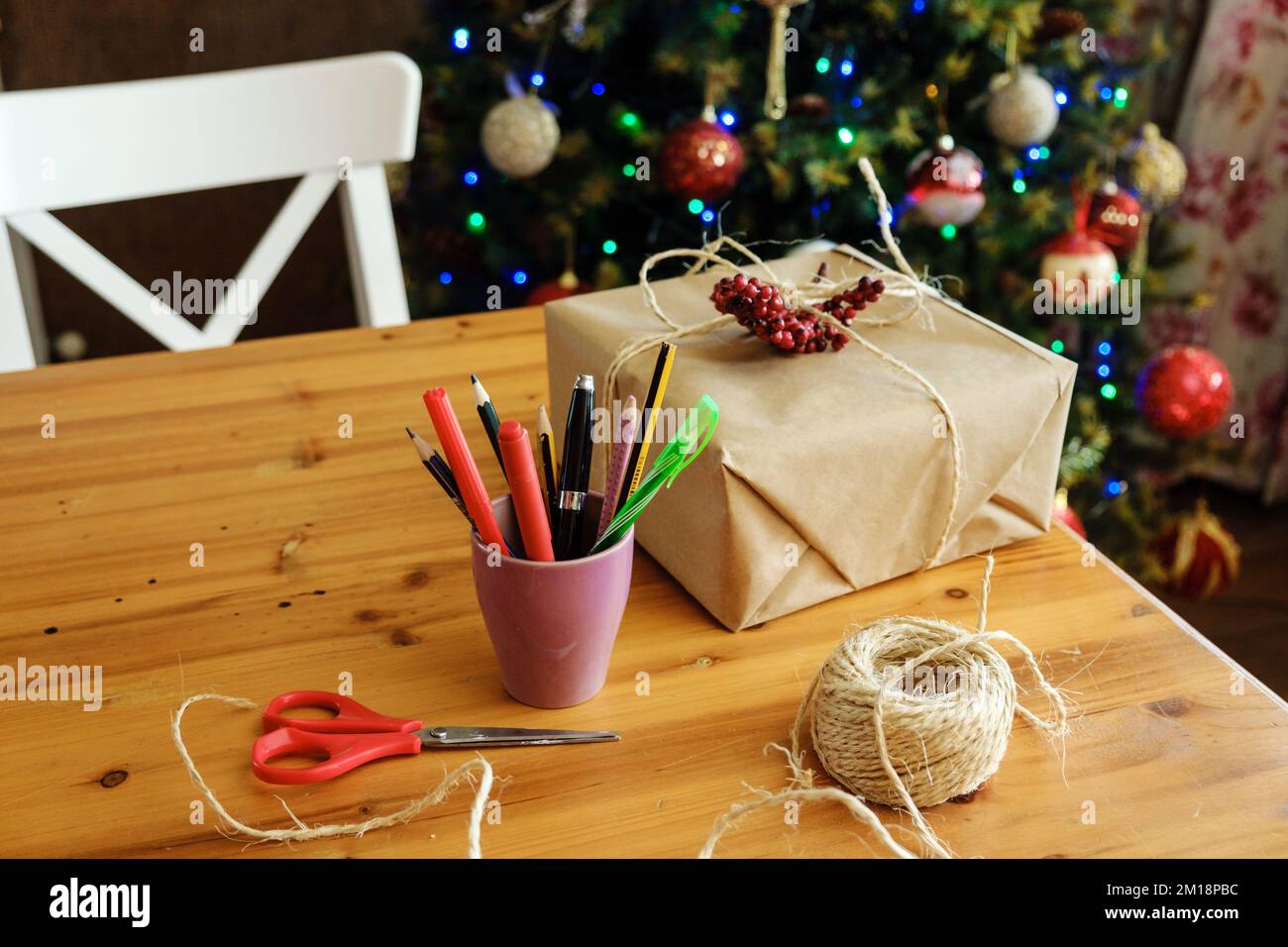 Modern hipster style stationery hi-res stock photography and images - Alamy