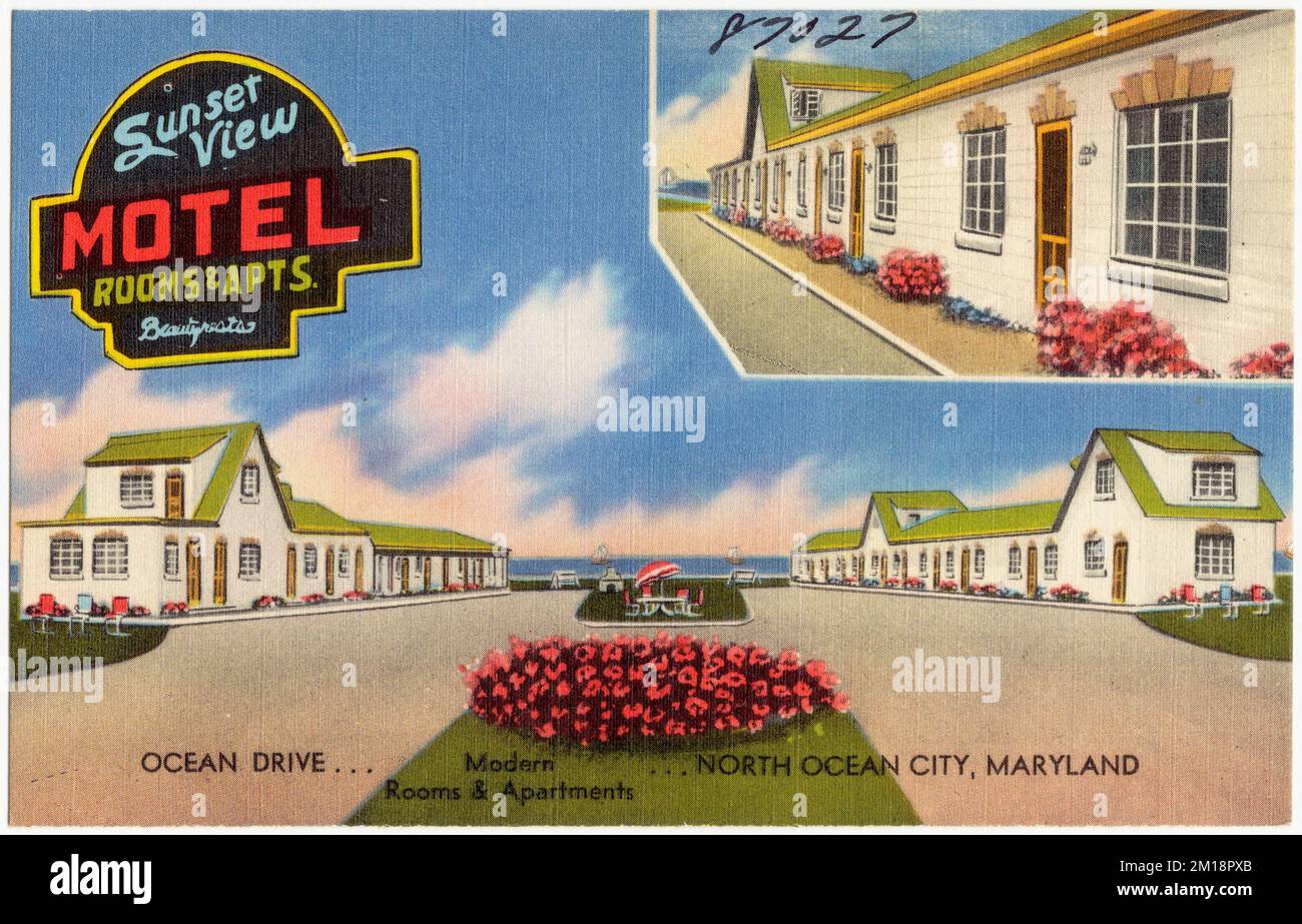 Sunset View Motel, Ocean Drive... modern rooms & apartments... North ...