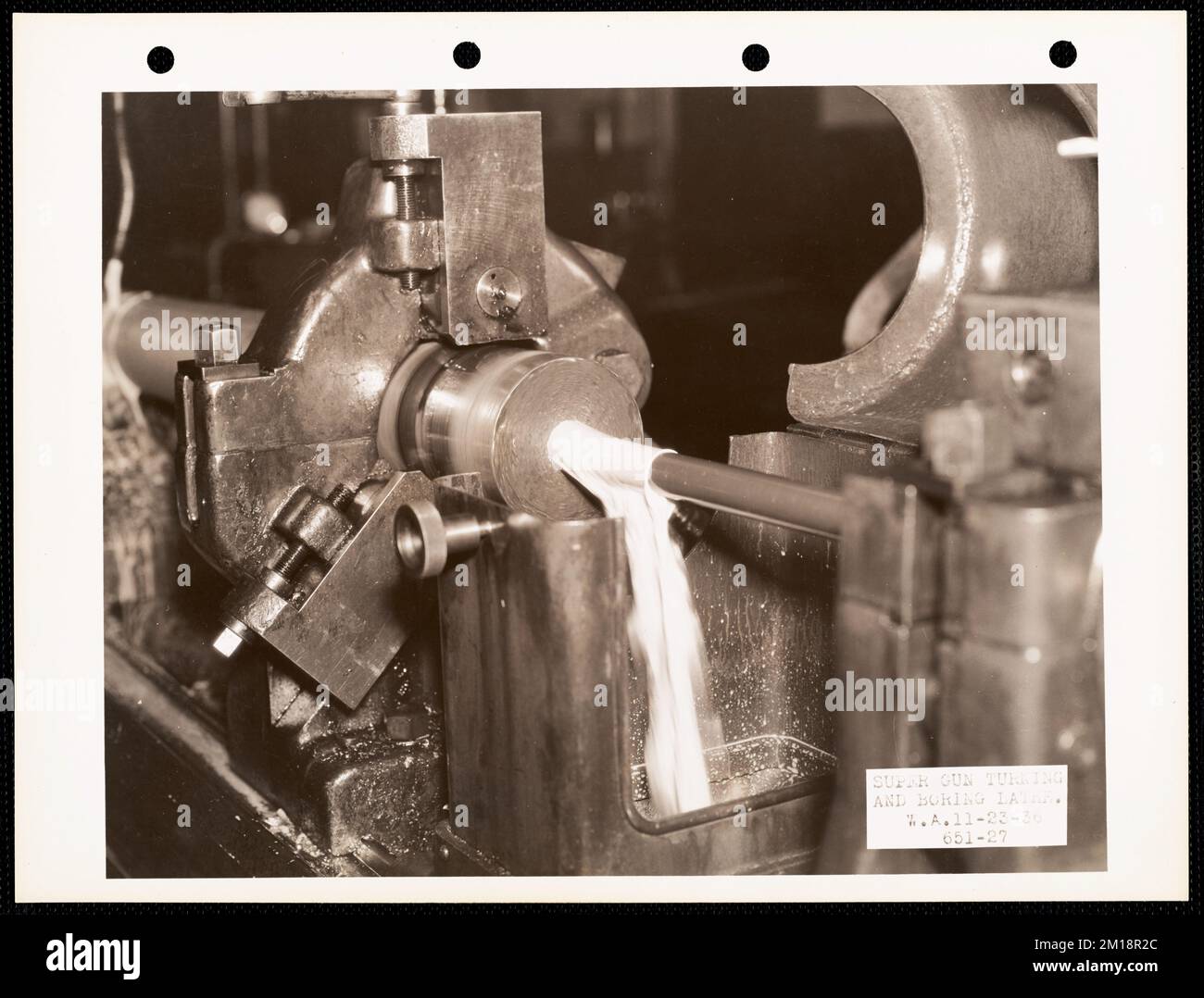 Super gun turning and boring lathe , Armories, Ordnance industry ...