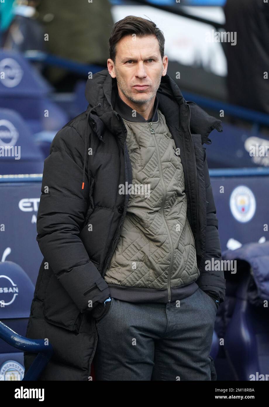 Manchester City manager Gareth Taylor ahead of the Barclays Women's ...