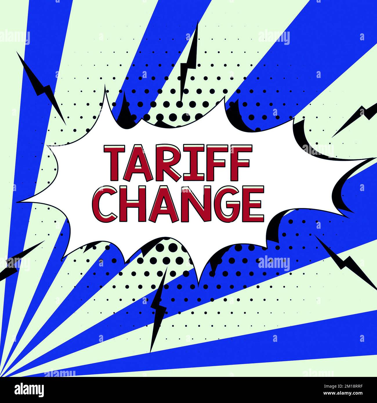 Hand writing sign Tariff Change. Business idea Amendment of Import ...