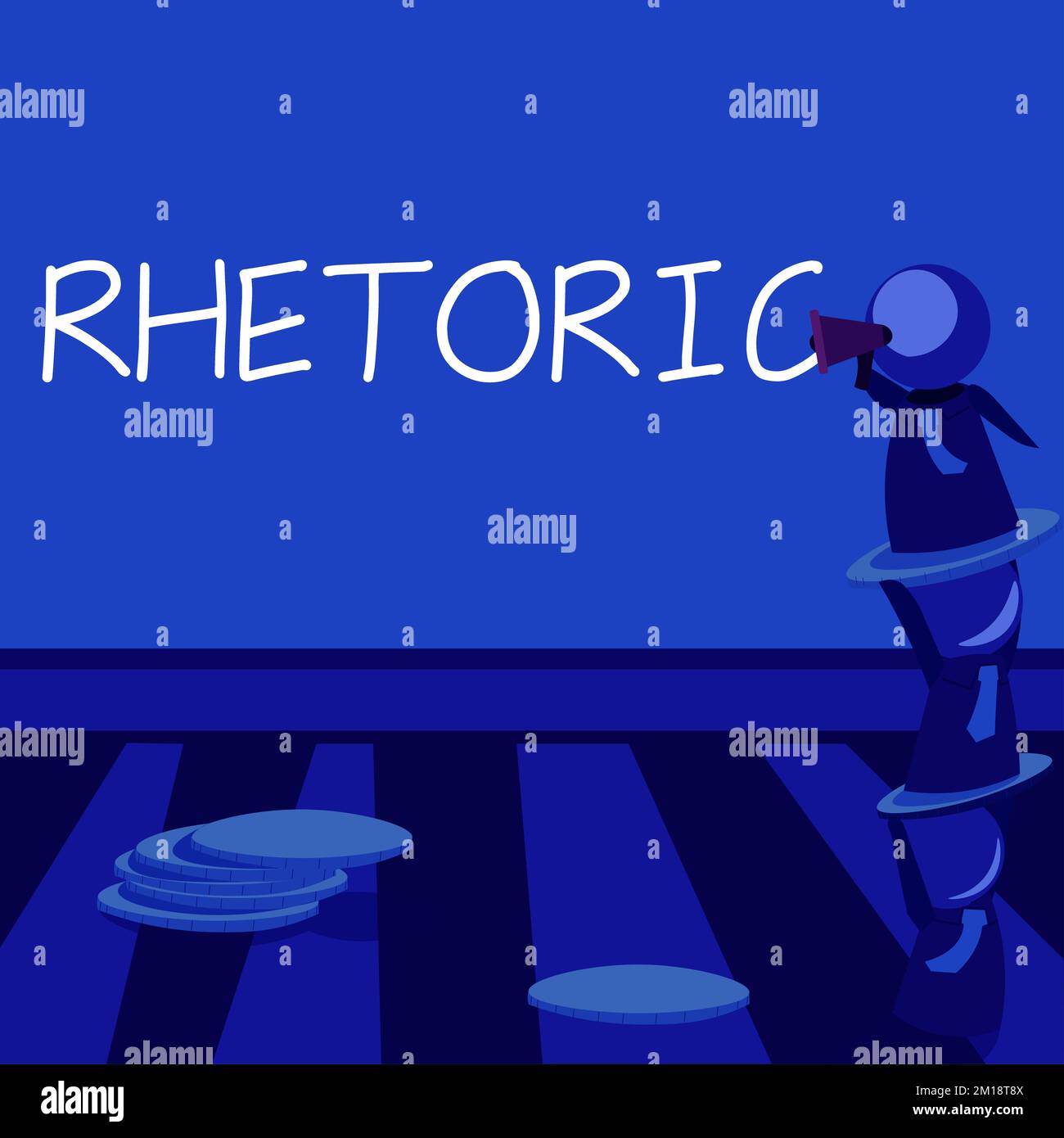 Inspiration showing sign Rhetoric. Business approach study of writing ...