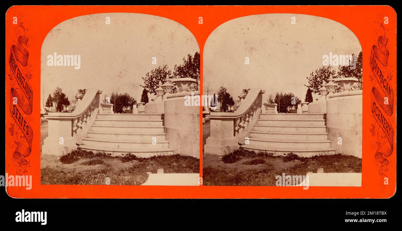 Swan Point Cemetery. Sprague's Monument , Cemeteries, Stairways, Tombs ...