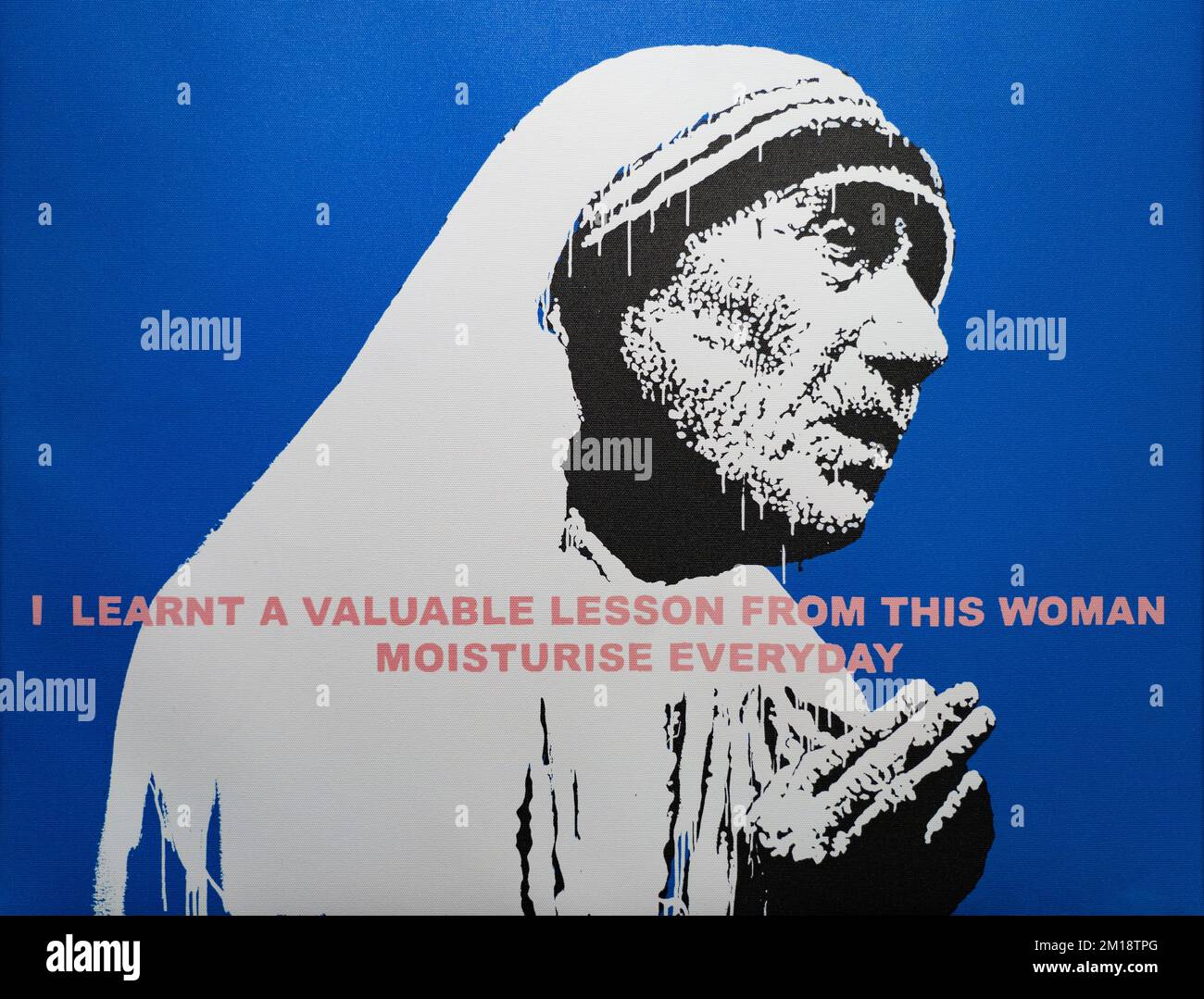 Banksy imitation hi-res stock photography and images - Alamy