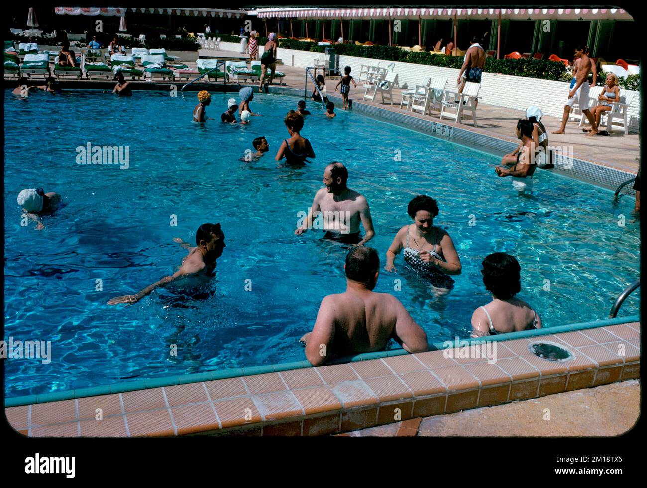 Swimming pool, Eden Roc Hotel, Miami Beach, Florida , Swimming pools ...