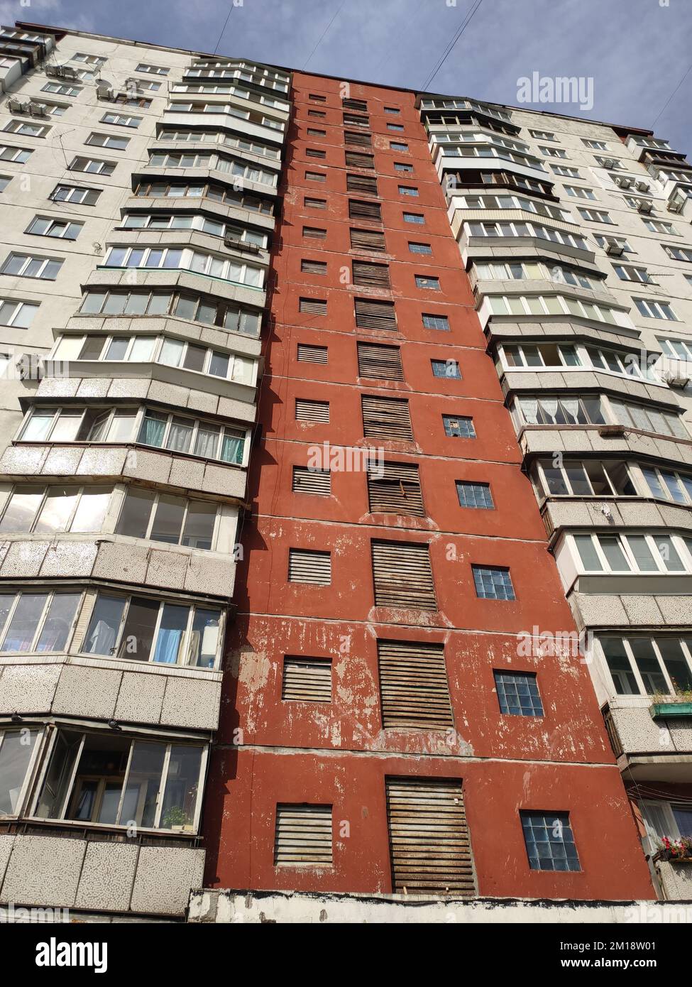 old building in Russia is a high-rise building Stock Photo - Alamy