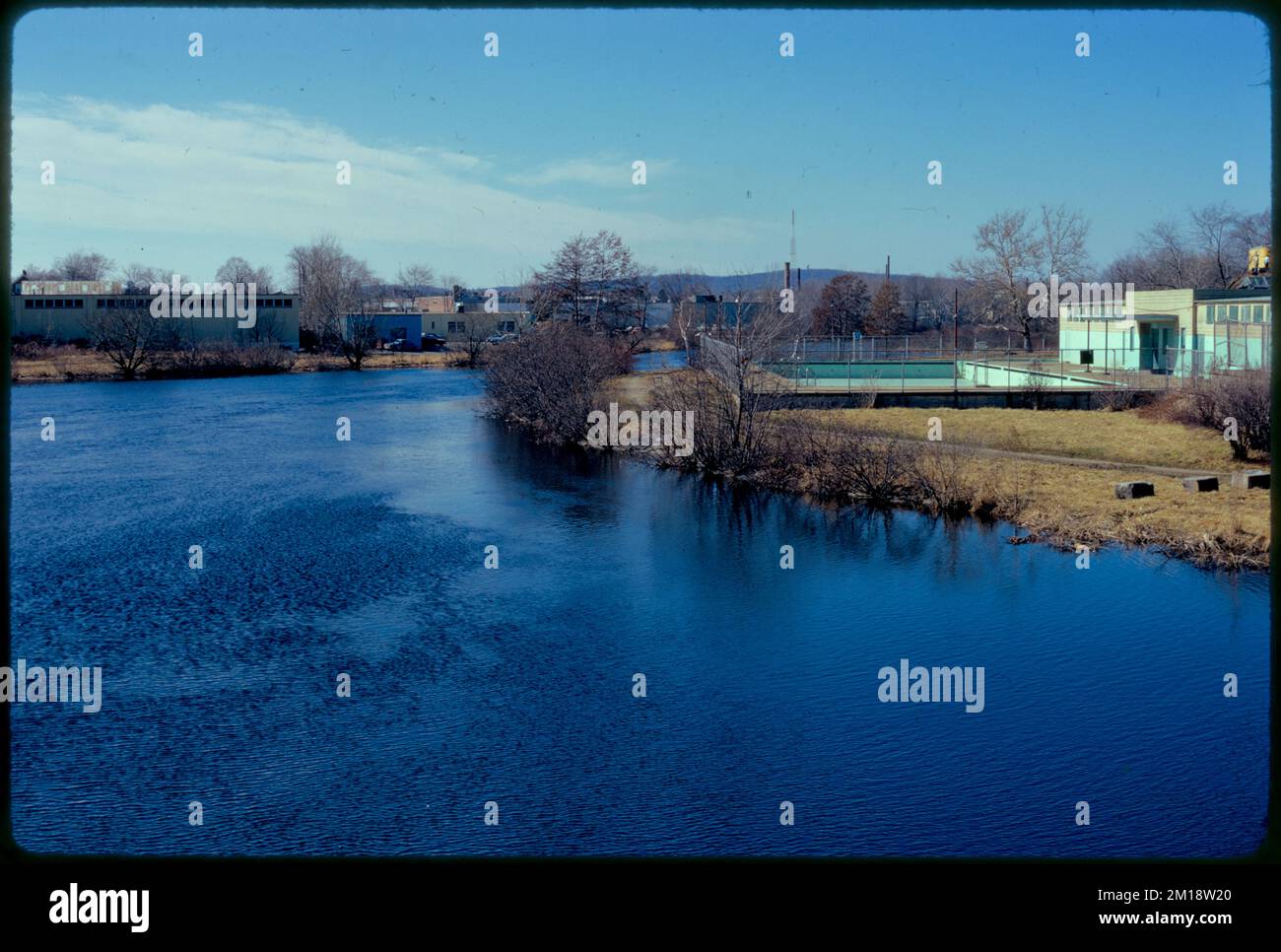 Swimming pool in Waltham (one of 2) - river is too polluted to swim in ...