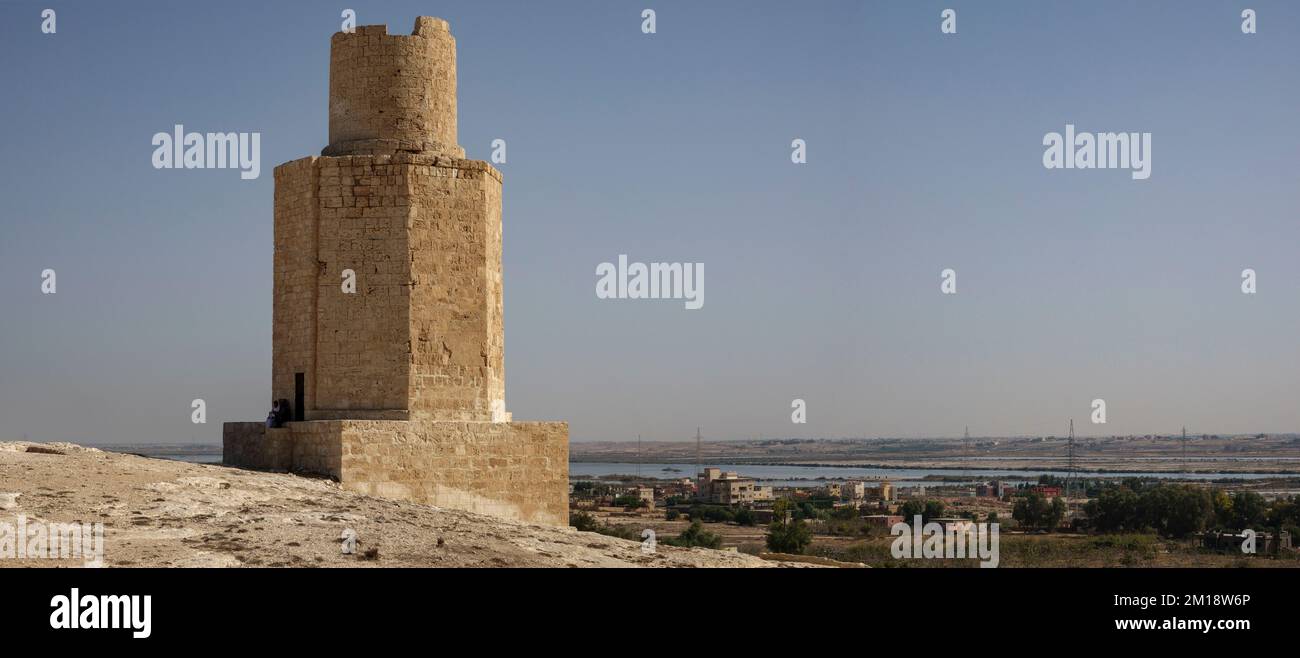 The Lighthouse at Taposiris Magna also known as Abu Sir, West of ...