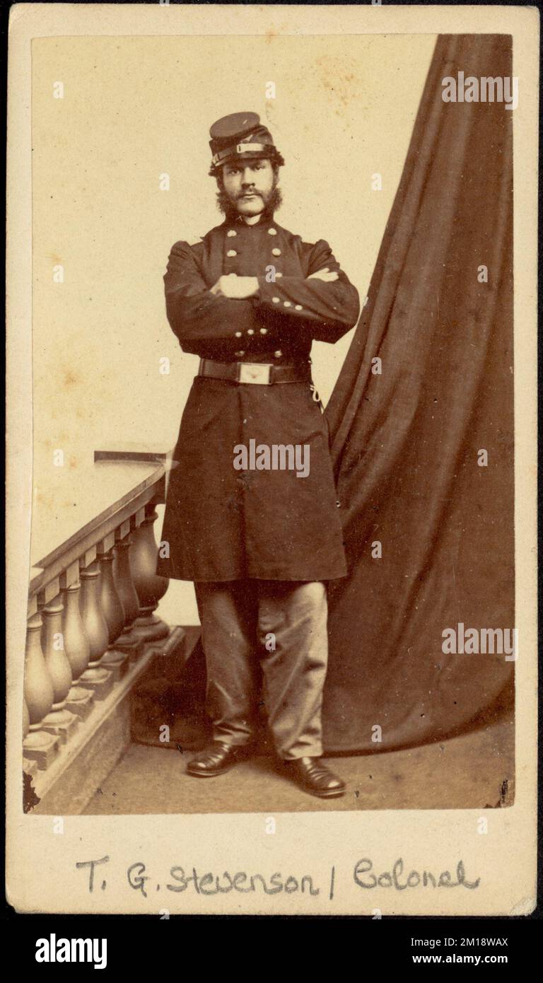 T. G. Stevenson/Colonel , Military officers, Stevenson, Thomas Greely ...