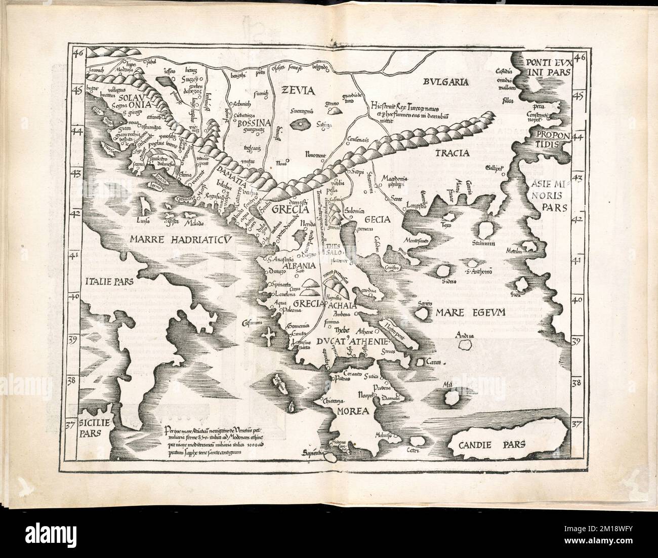 Ta. moder. Bossinae, Serviae, Graeciae, et Sclavoniae , Greece, Maps ...