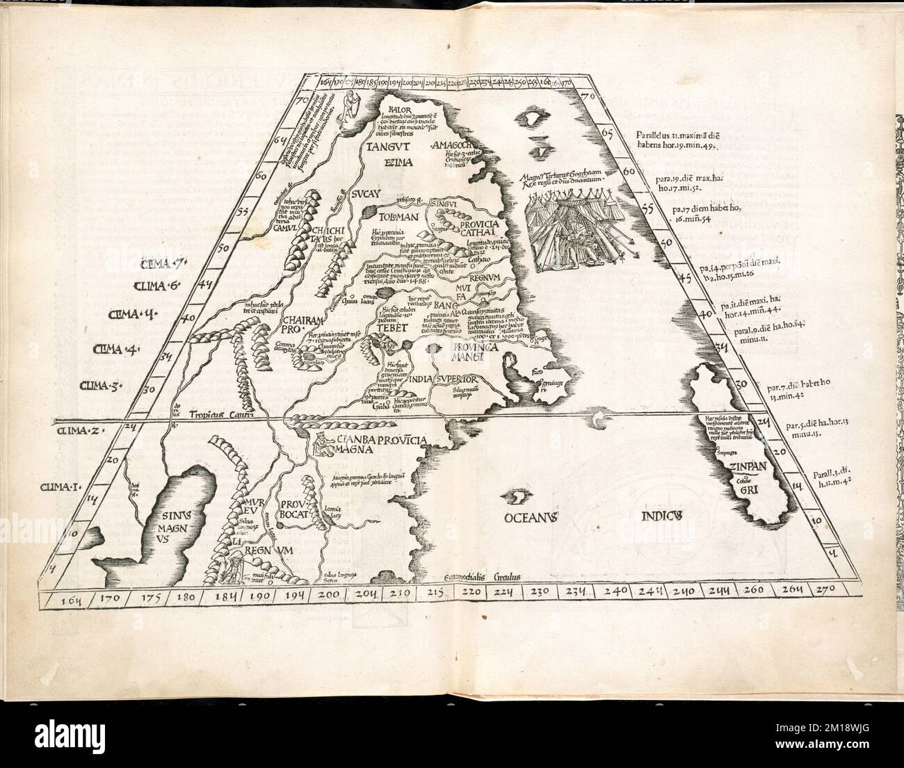 Ta. superioris Indiae et Tartariae maioris , East Asia, Maps, Early ...