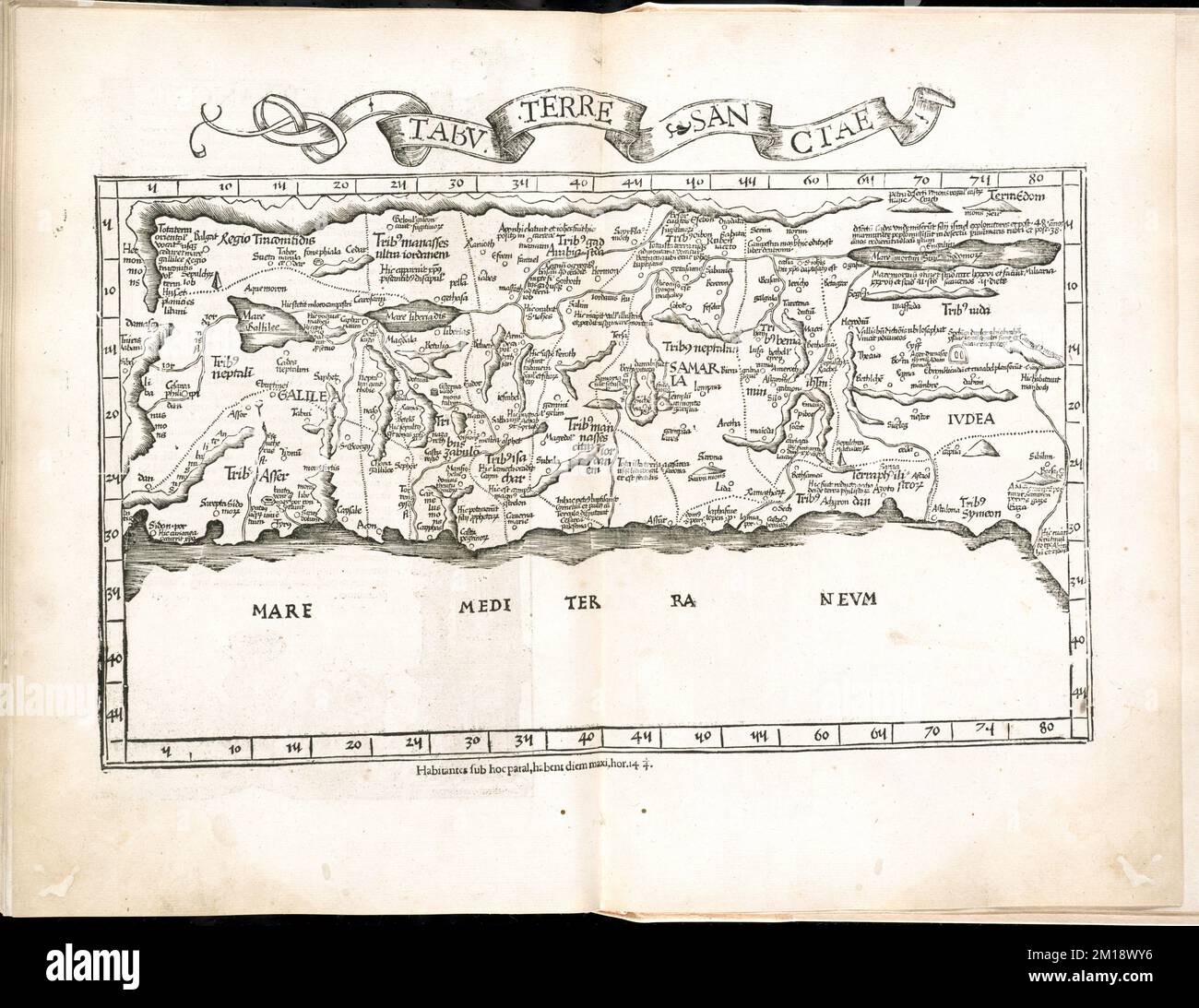 Tabu. terre Sanctae , Israel, Maps, Early works to 1800, Palestine ...