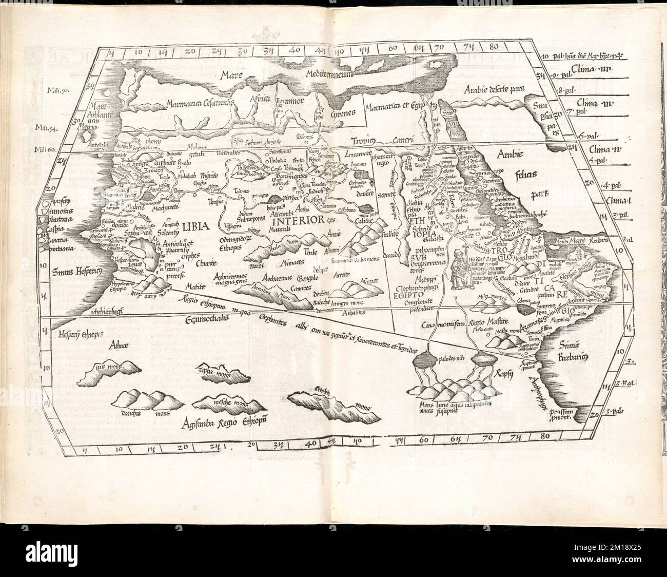 Tabula IIII Aphricae , Africa, Maps, Early works to 1800 Norman B ...
