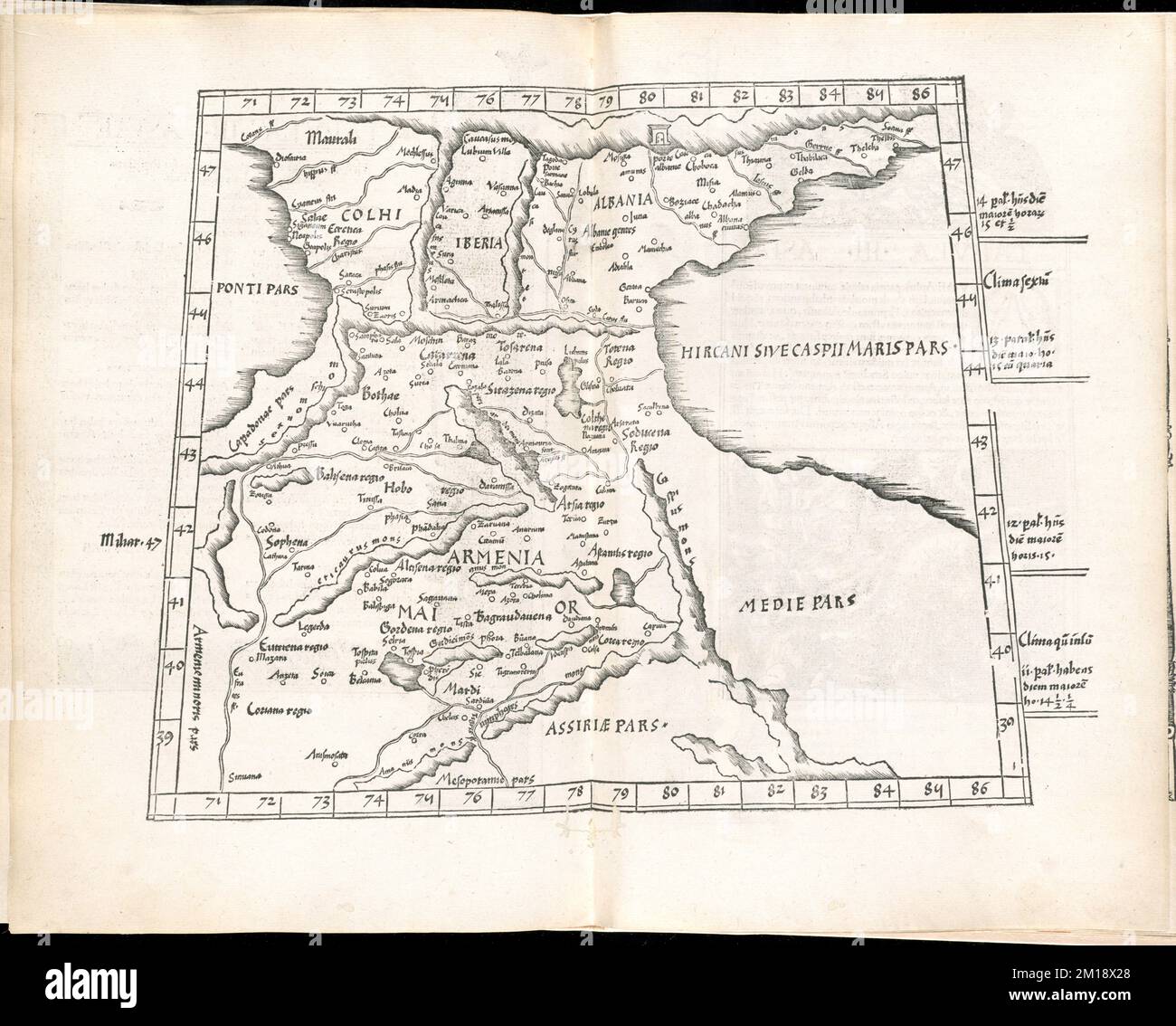 Tabula III Asiae , Armenia, Maps, Early works to 1800, Azerbaijan, Maps ...