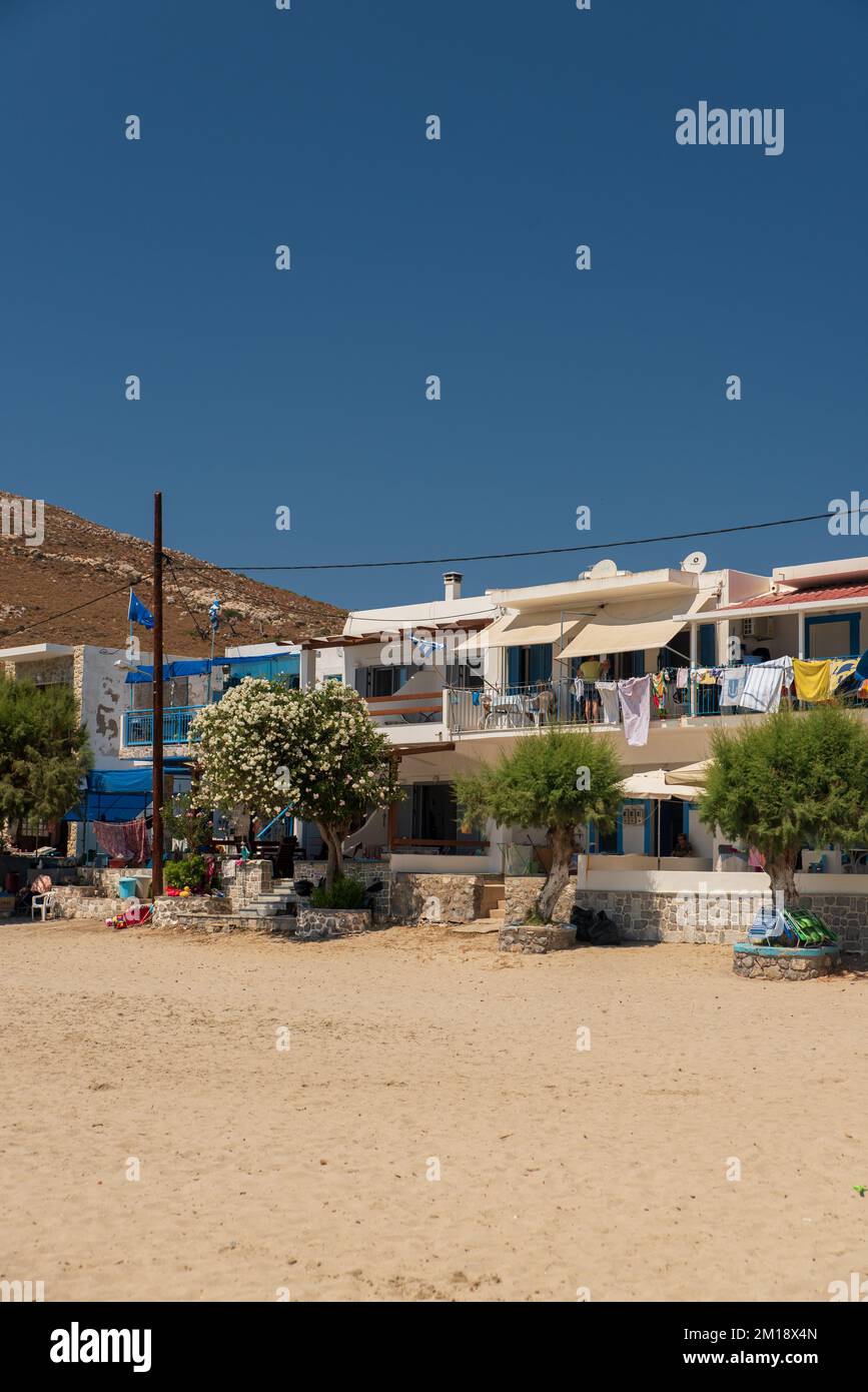 View of Pserimos island in Greece Stock Photo - Alamy
