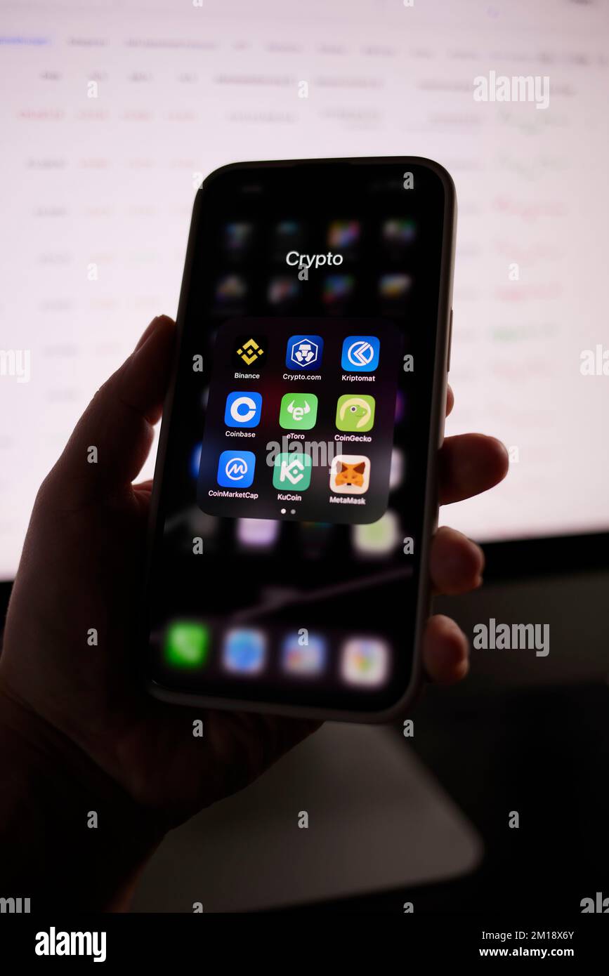 Financial technology applications hi-res stock photography and images ...