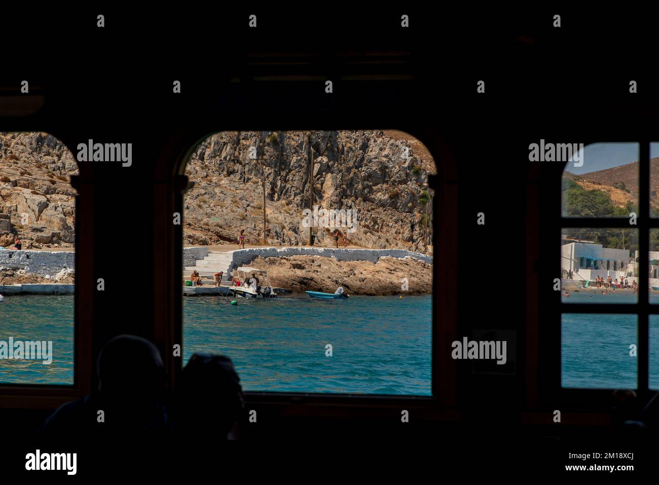 Pserimos harbour hi-res stock photography and images - Alamy