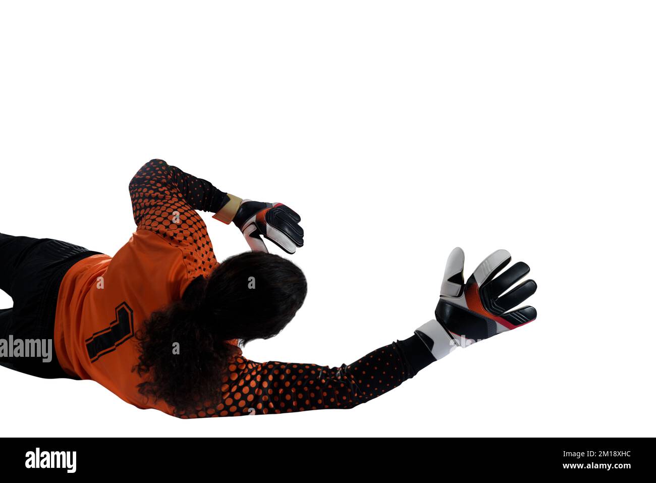 Action goal scoring Cut Out Stock Images & Pictures - Alamy