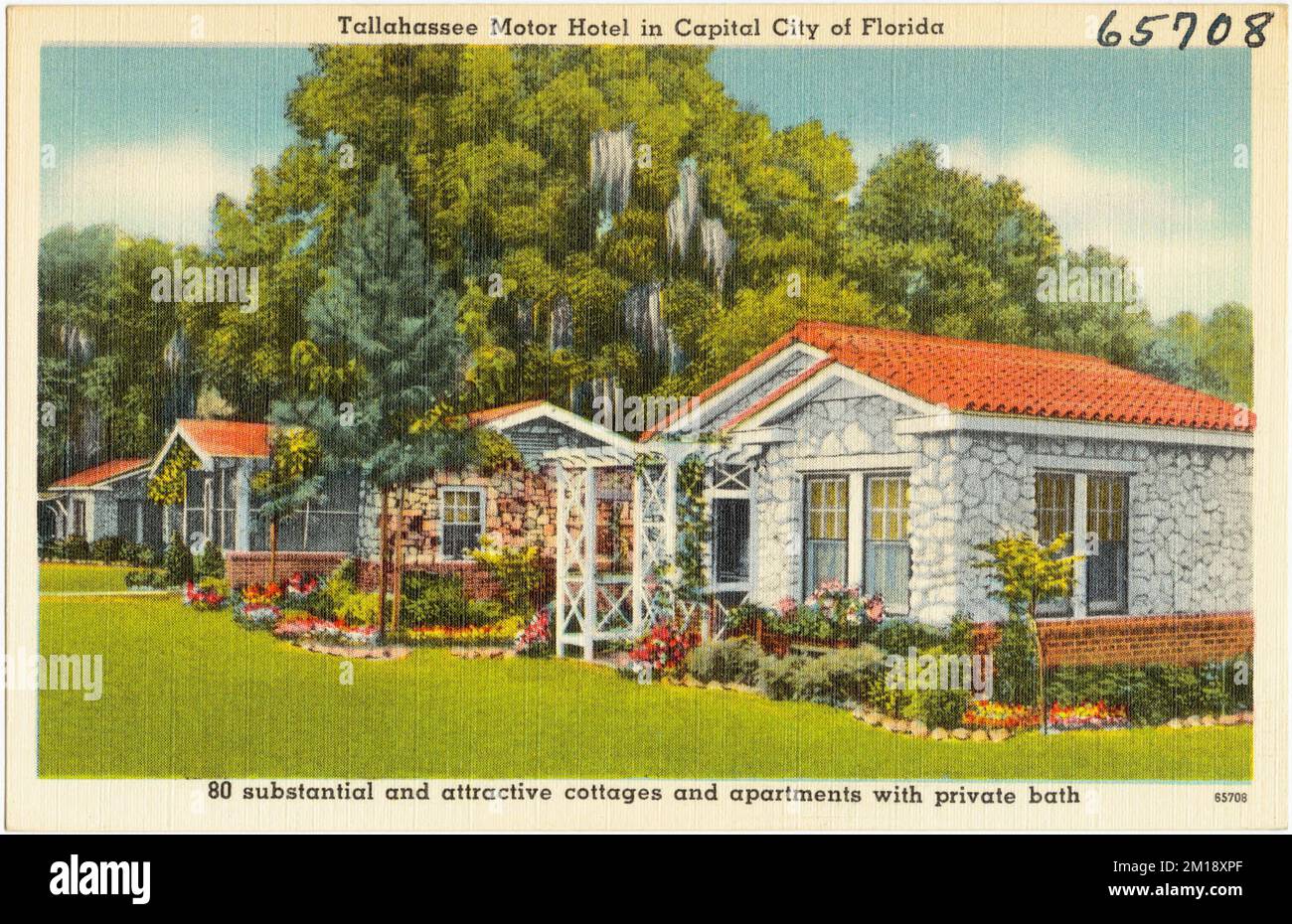 Tallahassee Motor Court in capital city of Florida, 80 substantial and ...