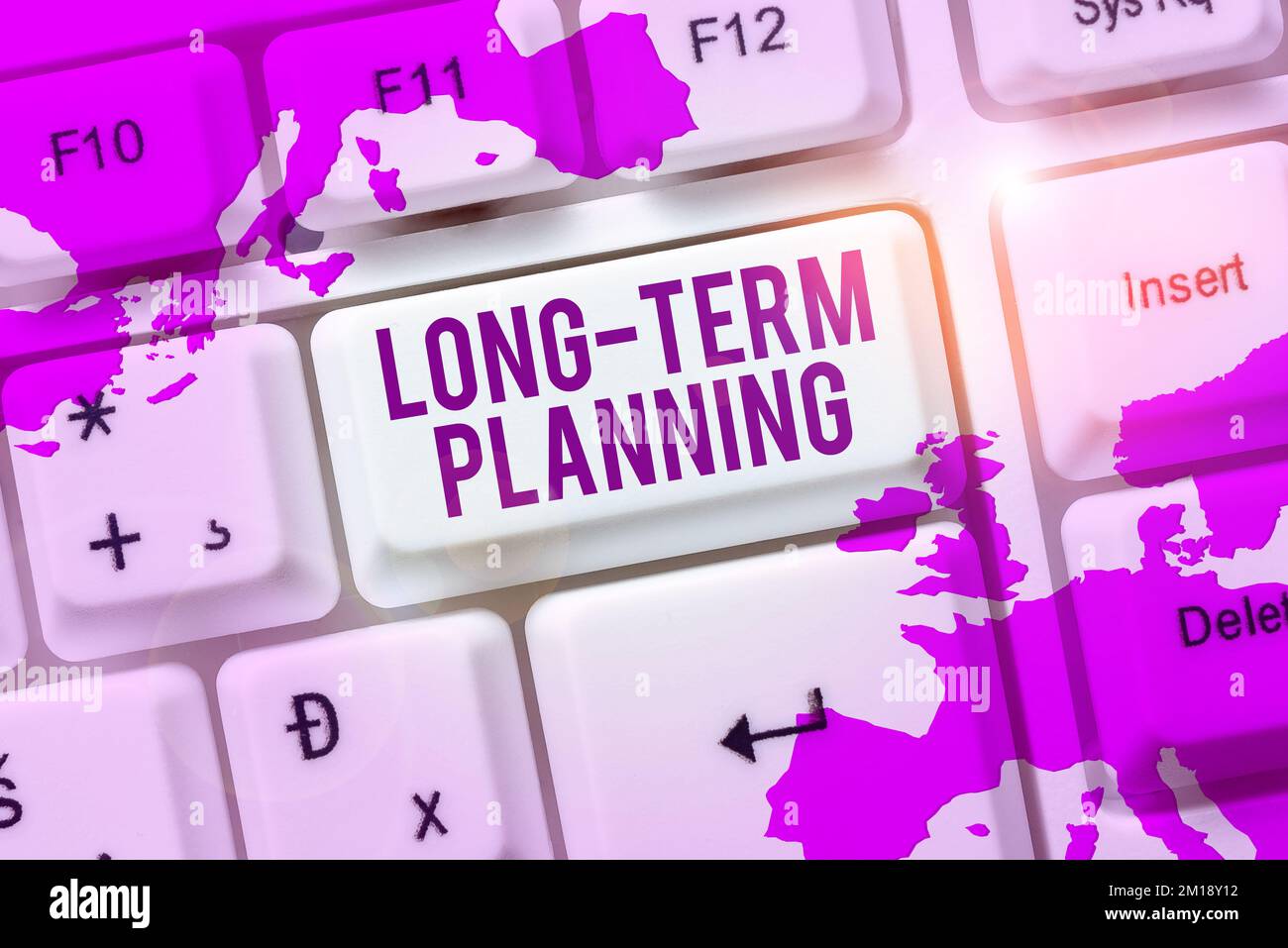 Sign displaying Long Term Planning. Word Written on Establish Expected ...