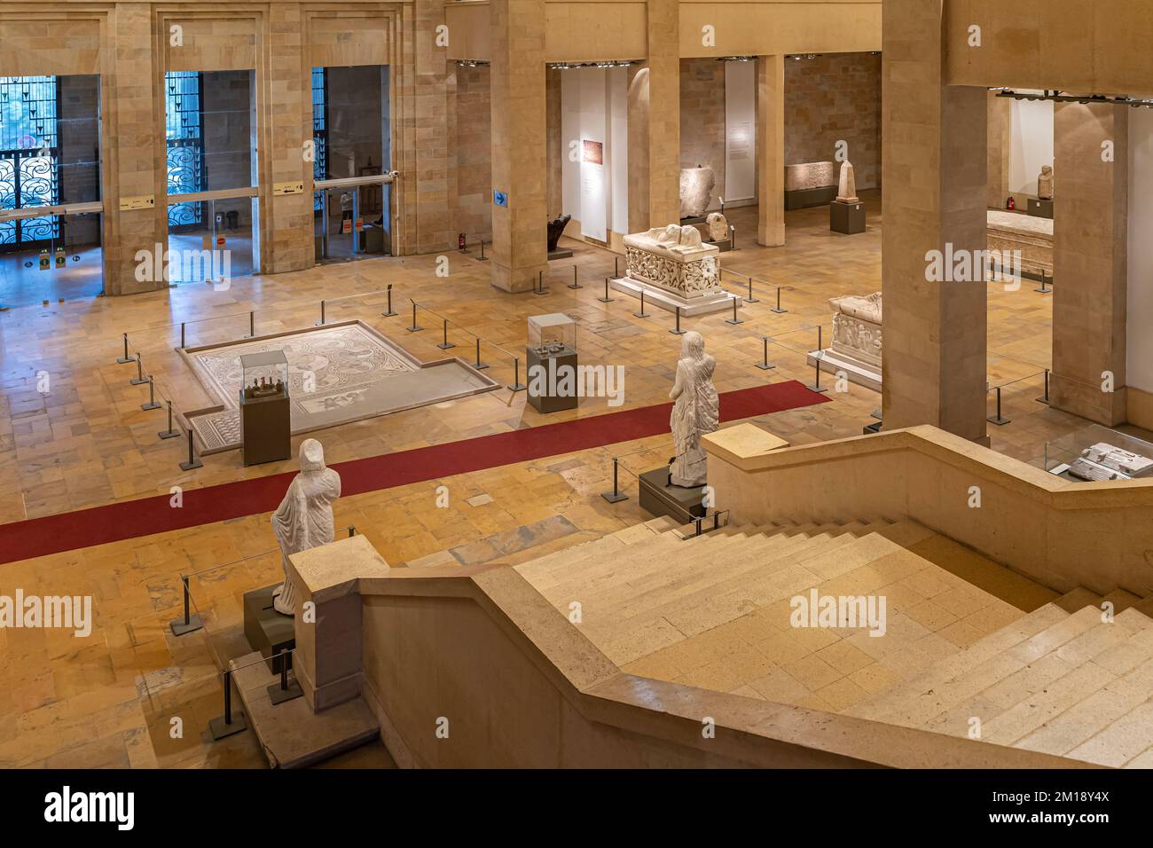 The National Museum of Beirut, Lebanon Stock Photo - Alamy