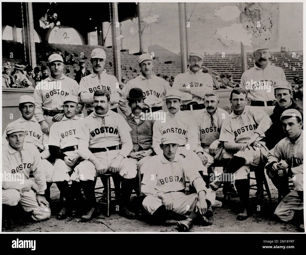 The team that represented Boston in 1892 , Baseball players, Boston Red ...