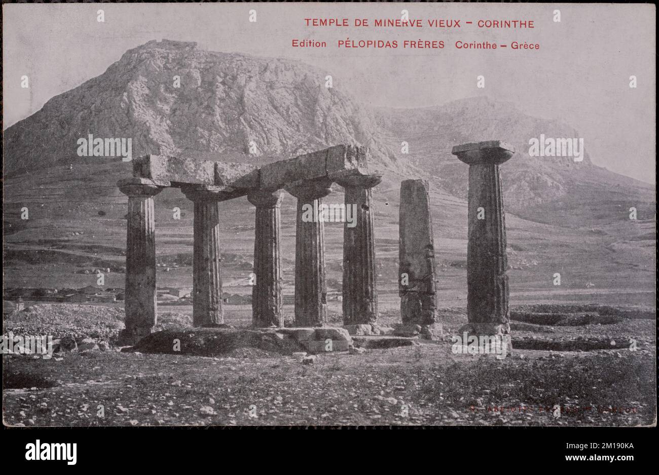 Temple de Minerve Vieux - Corinth , Greek temples, Archaeological sites ...