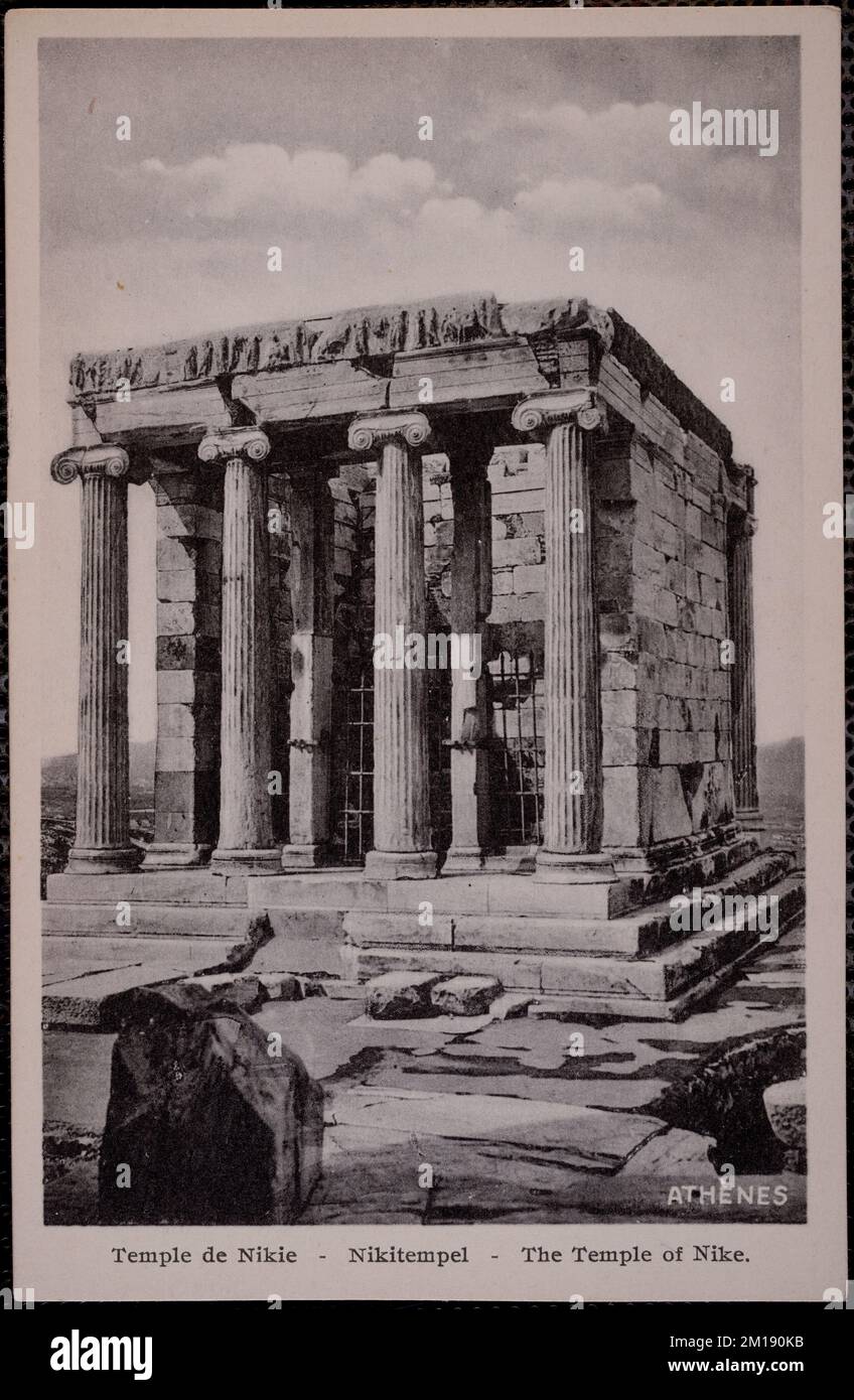 Temple de Nikie - Nikitempel - The temple of Nike - Ναὸς Άπτέρου Νίκης ...