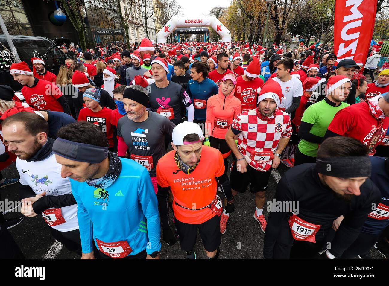 Croatia. 11th Dec, 2022. 7th edition of the traditional Zagreb Advent ...