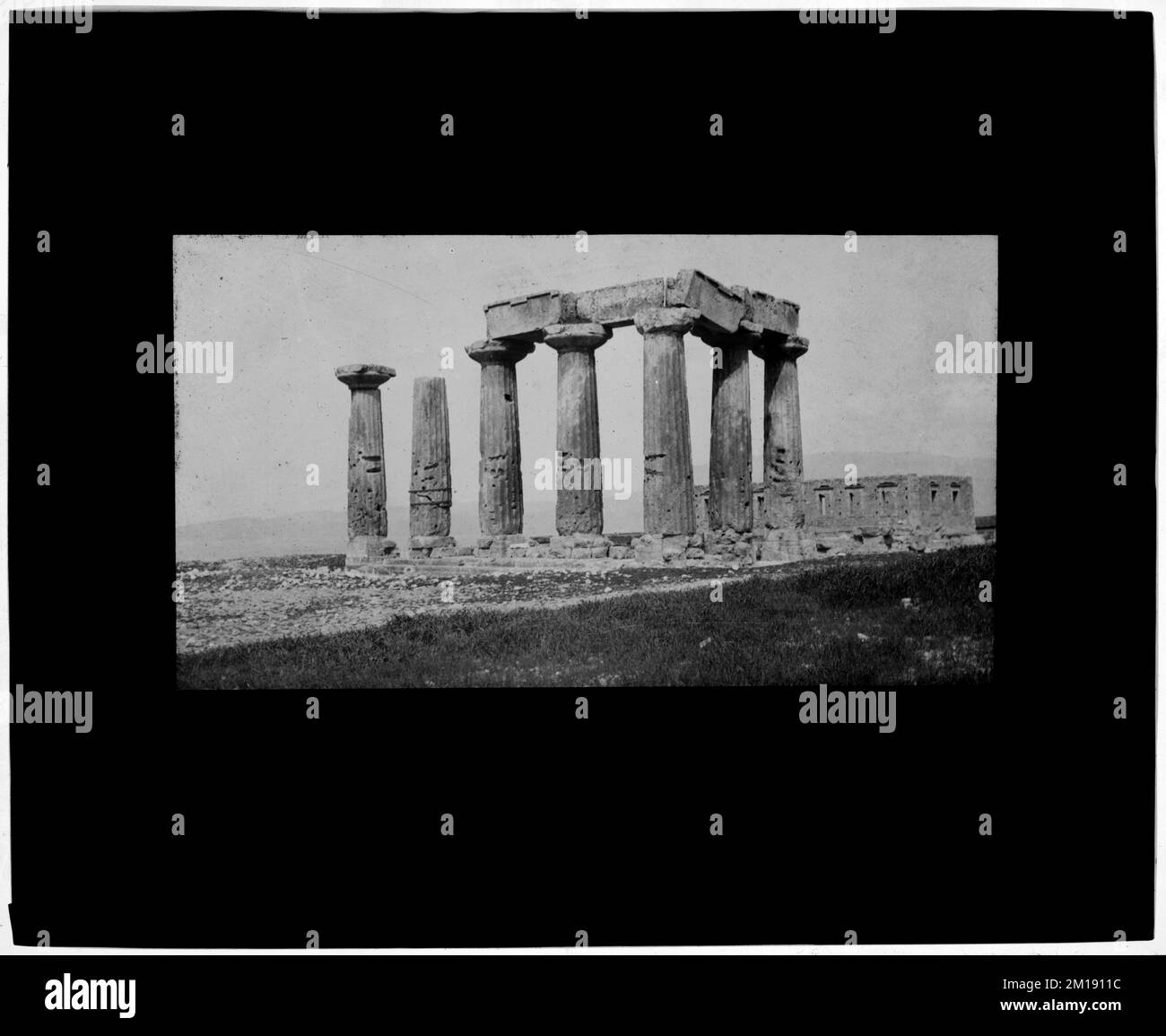 Temple of Apollo, Corinth , Greek temples, Archaeological sites ...