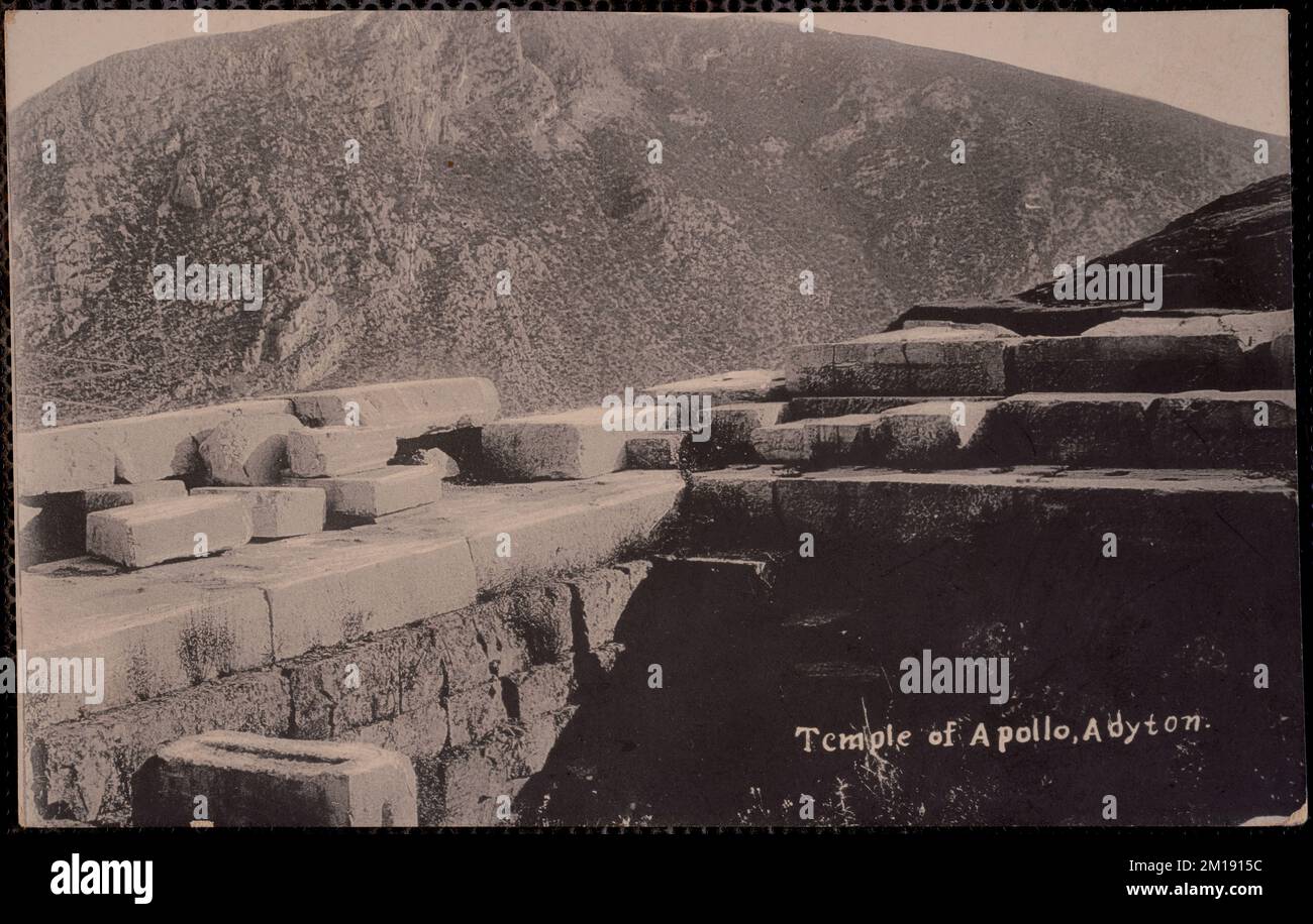 Temple of Apollo, adyton , Greek temples, Archaeological sites ...
