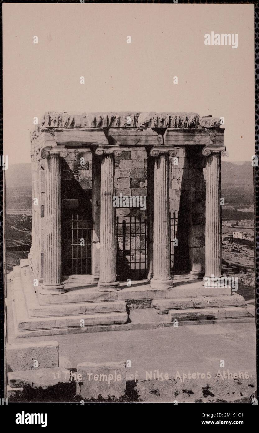The temple of Nike Apteros Athens , Greek temples, Archaeological sites ...