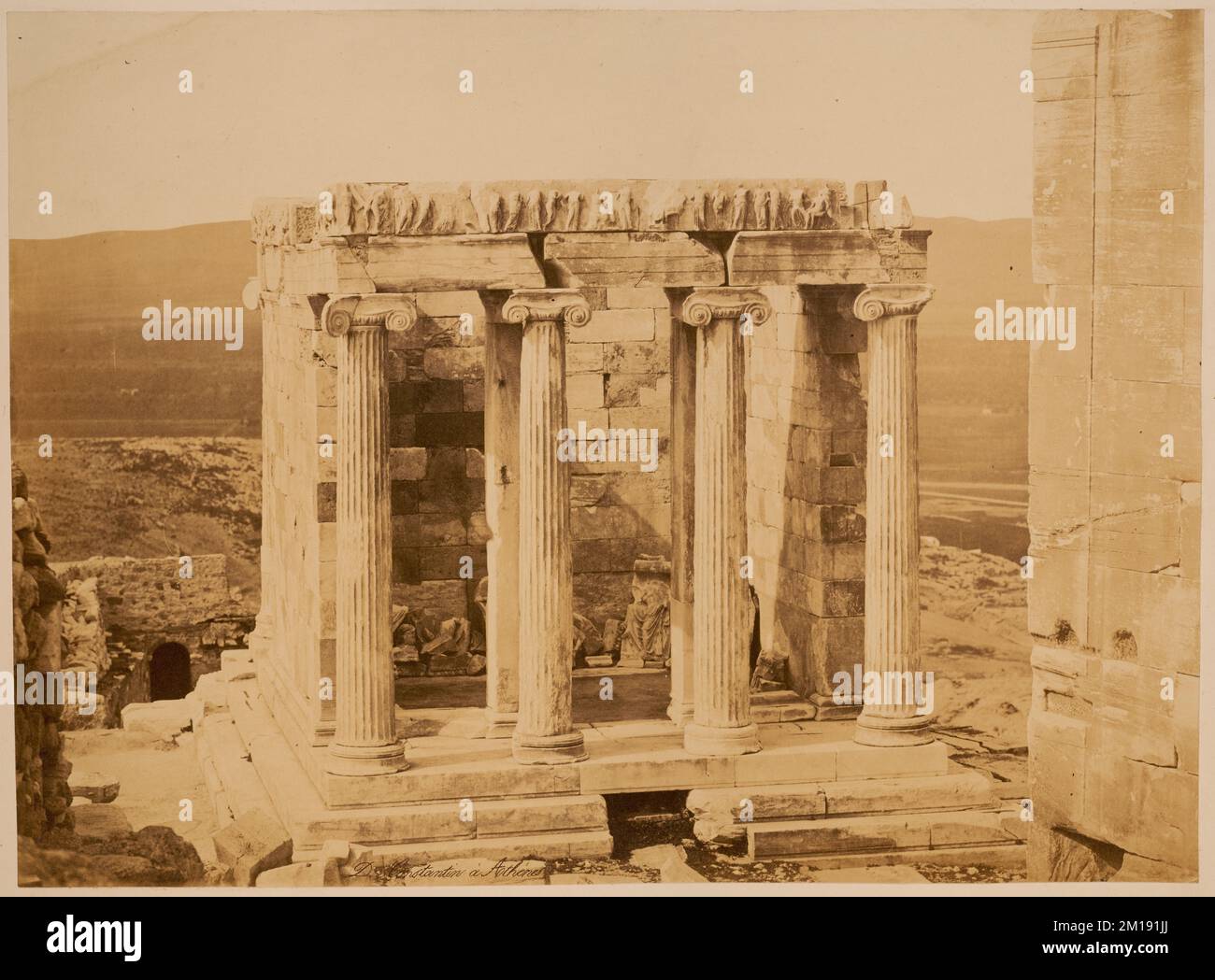 Temple of the Wingless Victory , Greek temples, Archaeological sites ...