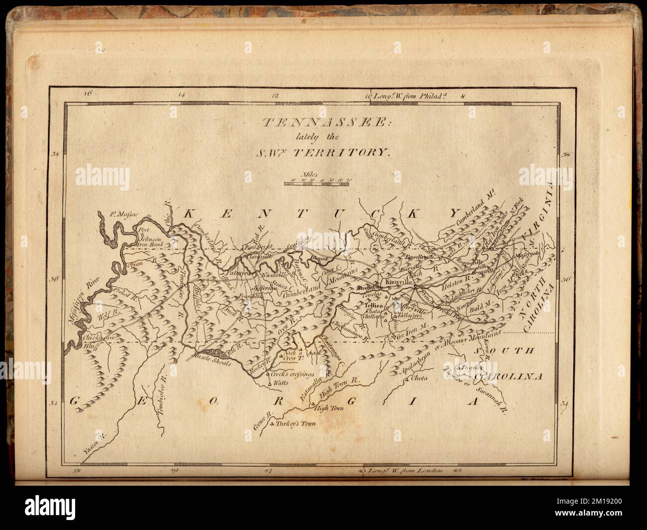 Tennassee : lately the S. Wn. Territory , Tennessee, Maps Norman B ...