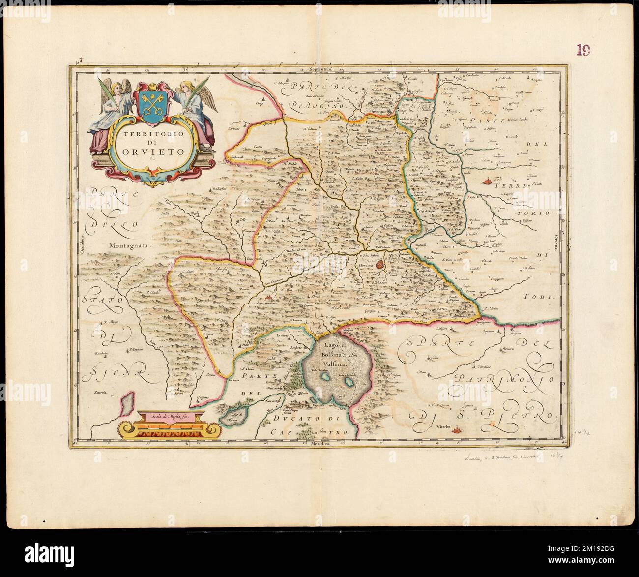Territorio di Orvieto , Orvieto Italy, Maps, Early works to 1800 ...