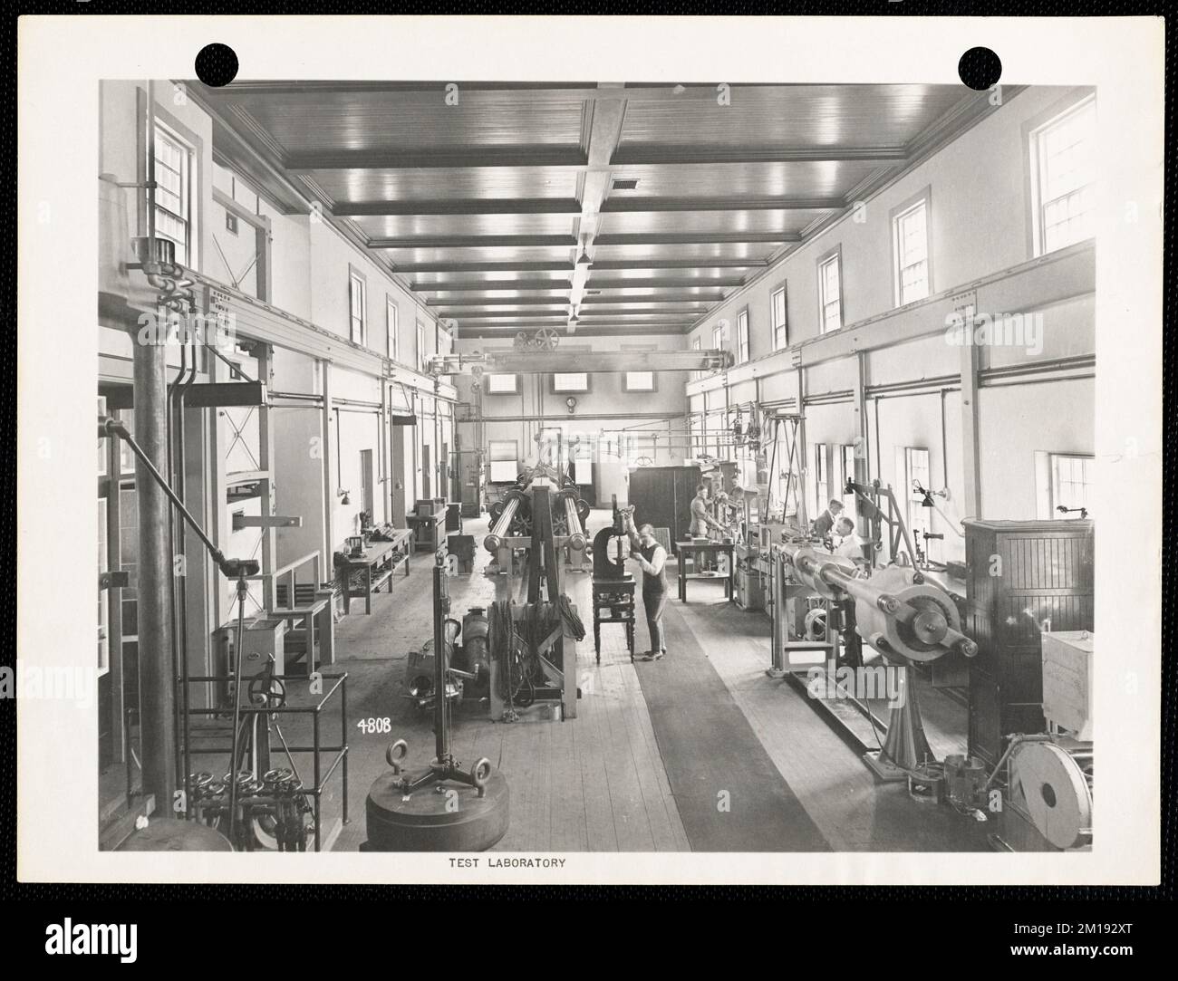 Test laboratory , Laboratories, Ordnance testing, Watertown Arsenal ...