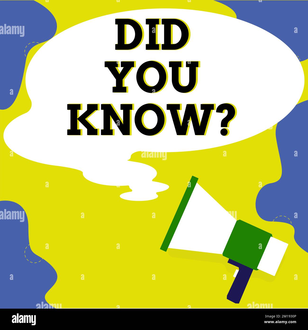 Conceptual caption Did You Know. Concept meaning Fun Facts and Figures ...