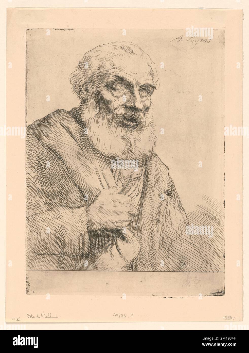 Portrait de vieillard hi-res stock photography and images - Alamy
