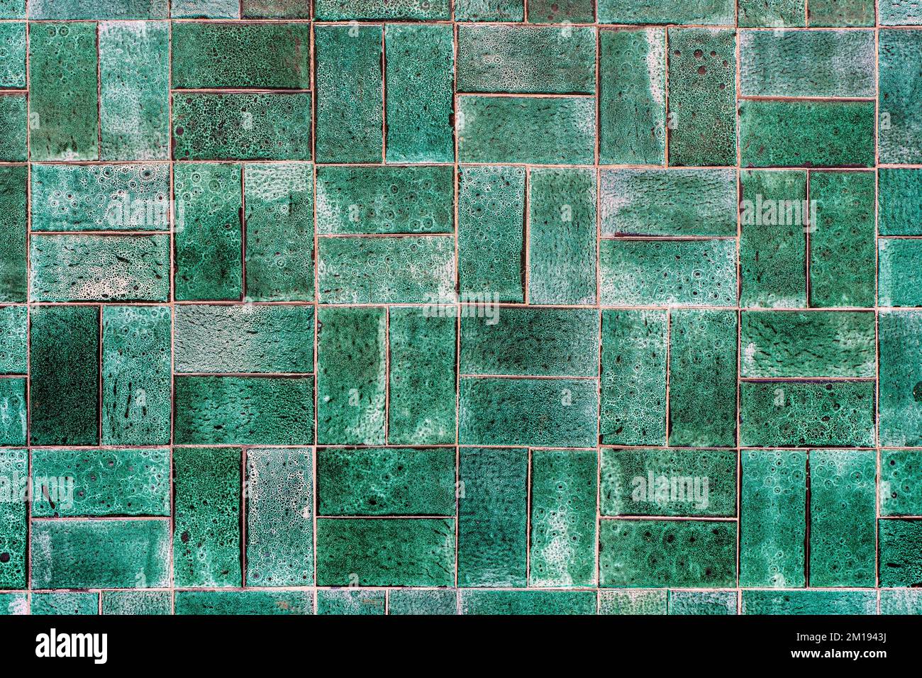 Green ceramic floor tile hi-res stock photography and images - Alamy
