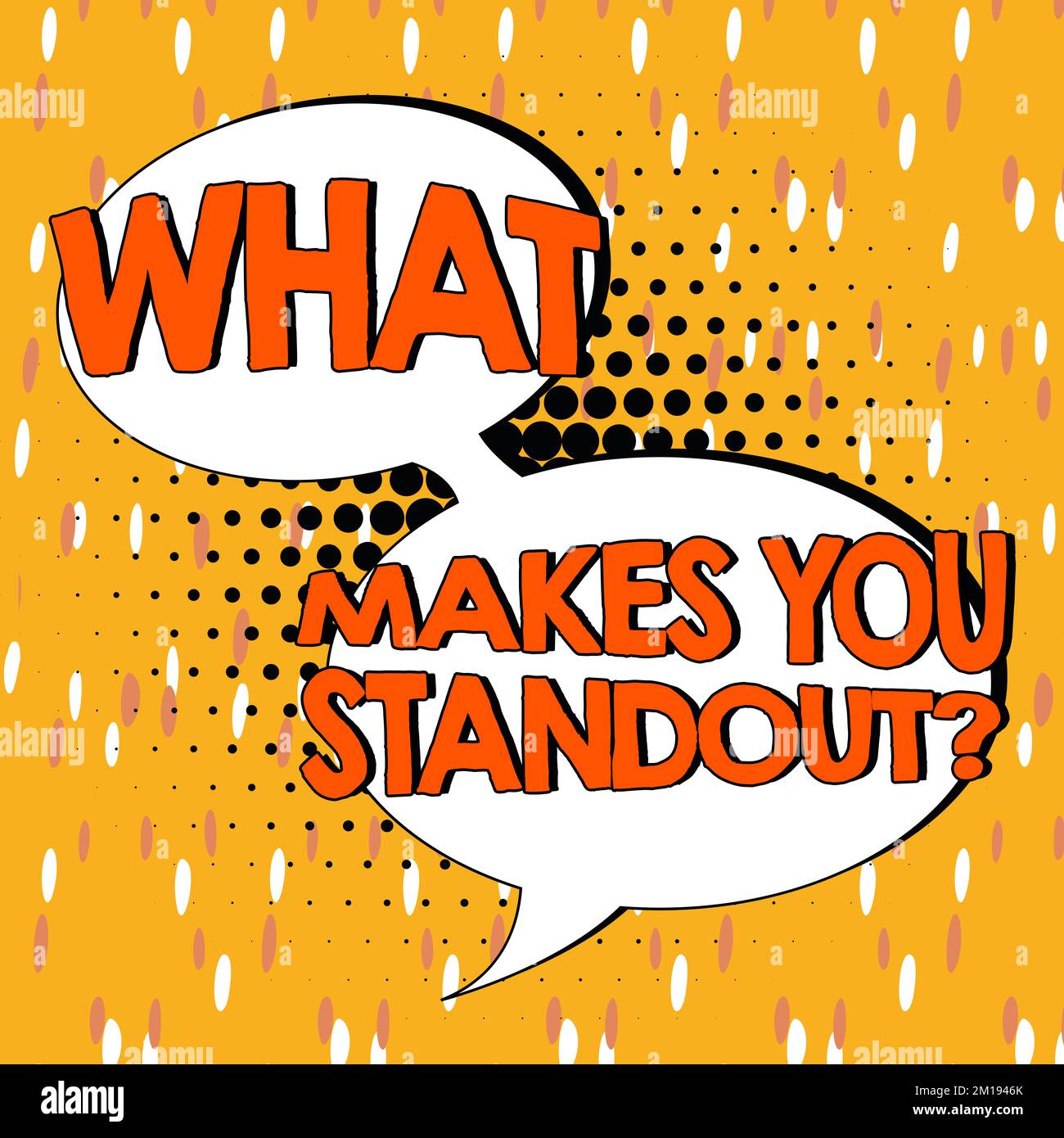 Writing displaying text What Makes You Standout. Word Written on asking ...
