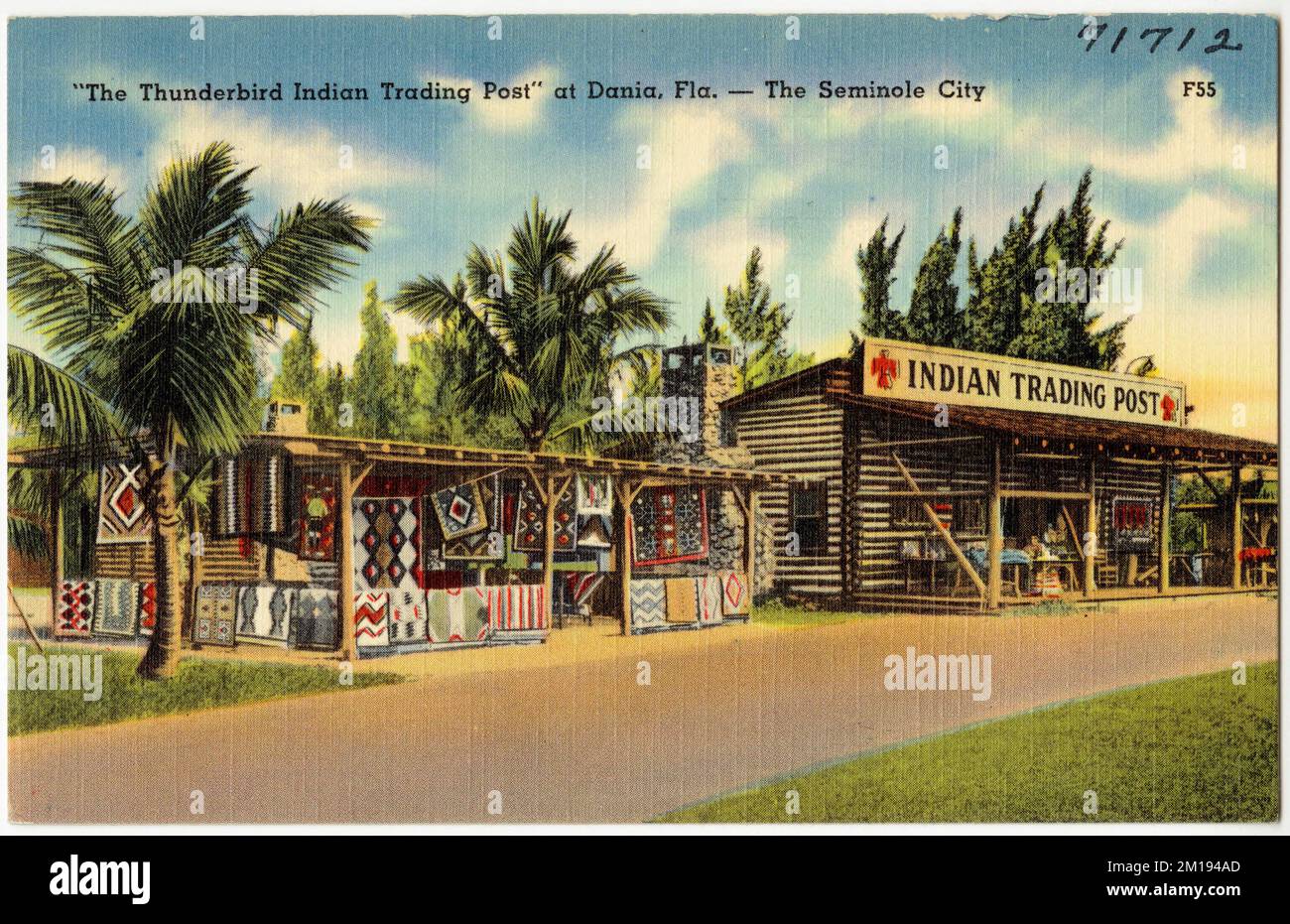 'The Thunderbird Indian Trading Post' at Dania, Fla. - The Seminole ...