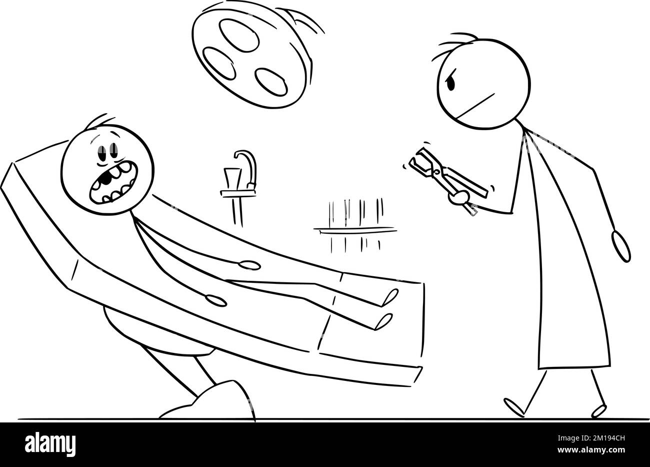Dentist Stick Figure