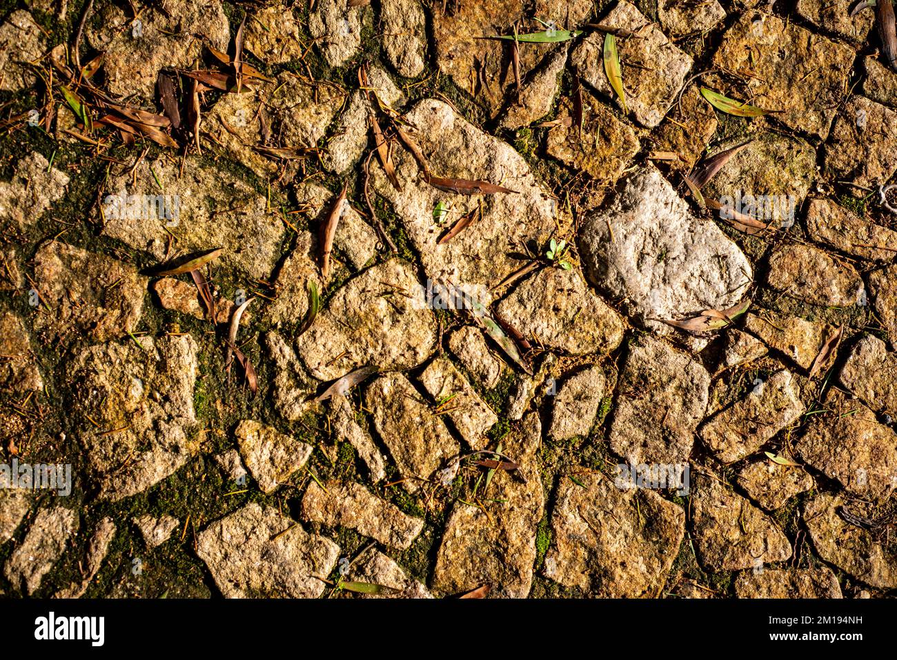 Ancient stones walkway Stock Photo - Alamy