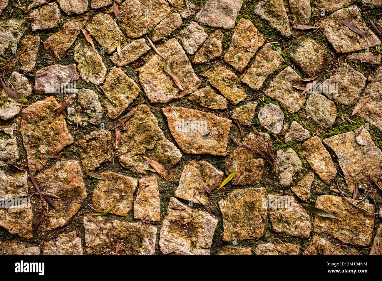 Ancient stones walkway Stock Photo - Alamy